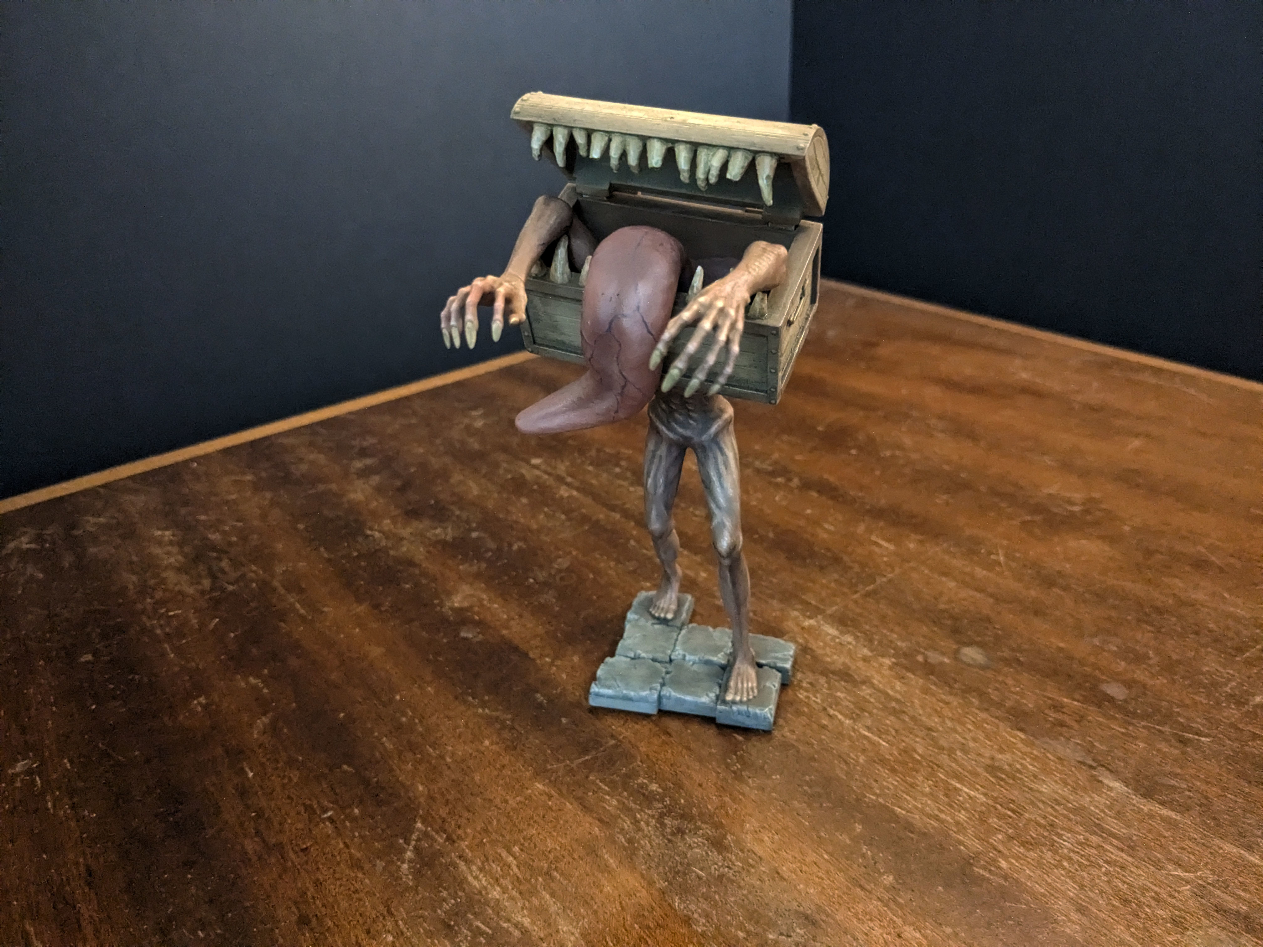 Mimic Dark Souls yawning and standing postures 3D model 3D printable ...