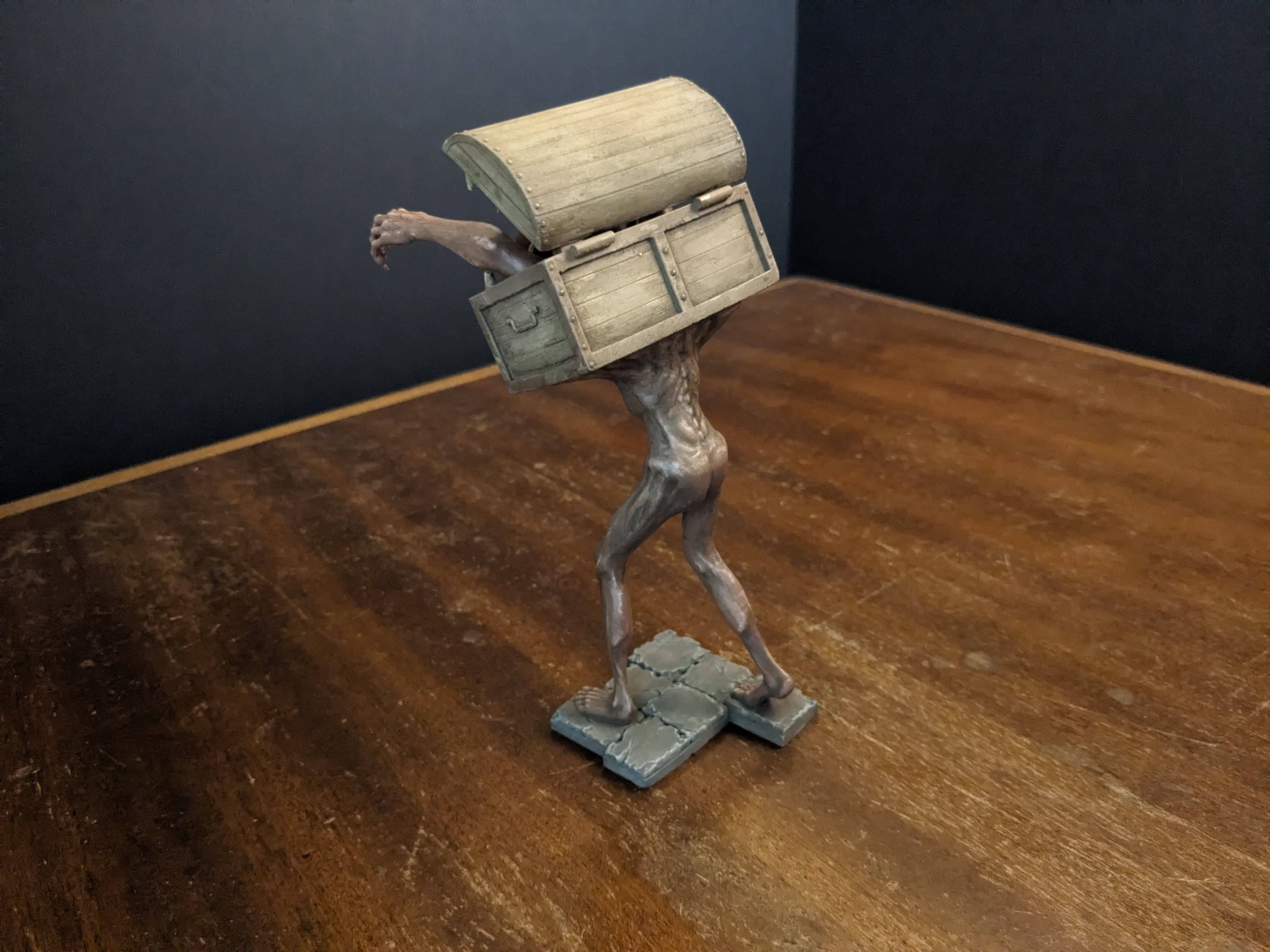 Mimic Dark Souls yawning and standing postures 3D model 3D printable ...