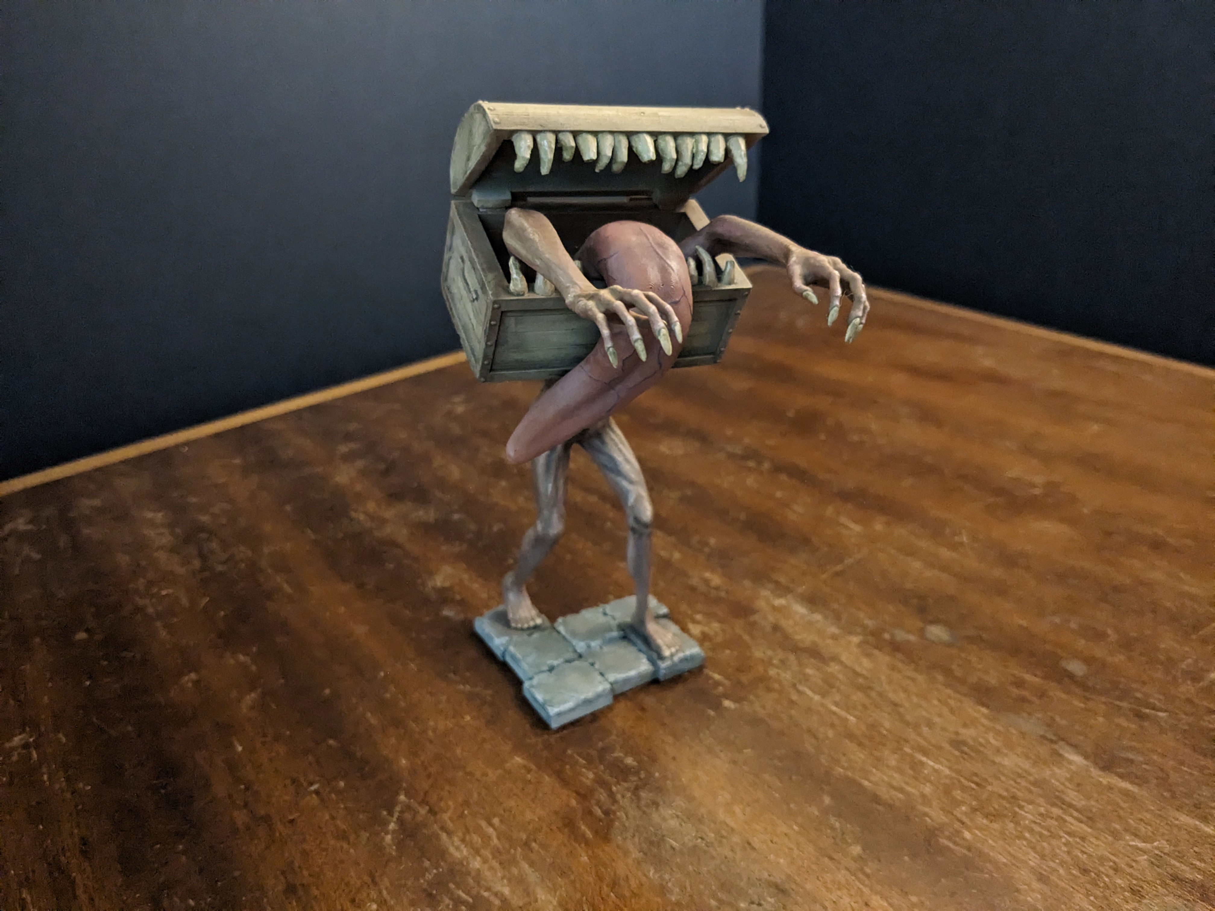 Mimic Dark Souls yawning and standing postures 3D model 3D printable ...