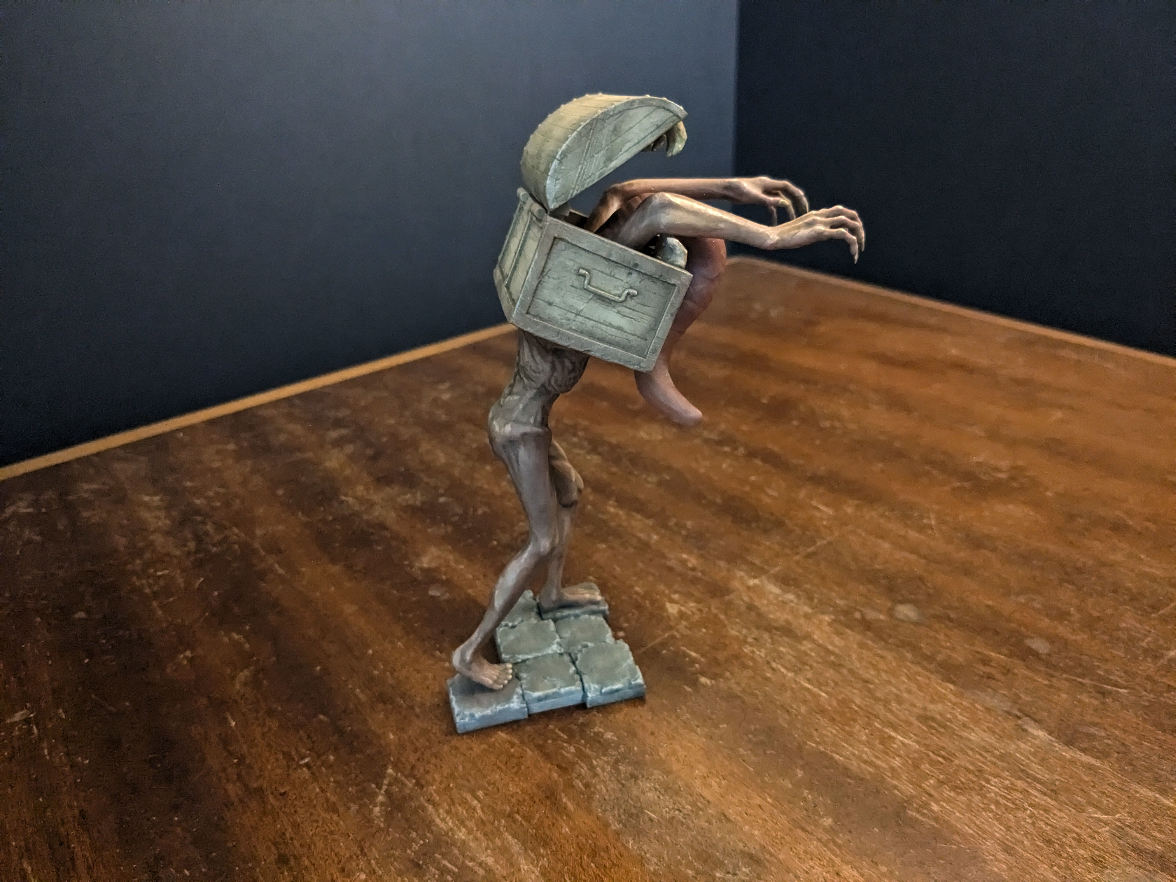 Mimic Dark Souls yawning and standing postures 3D model 3D printable ...