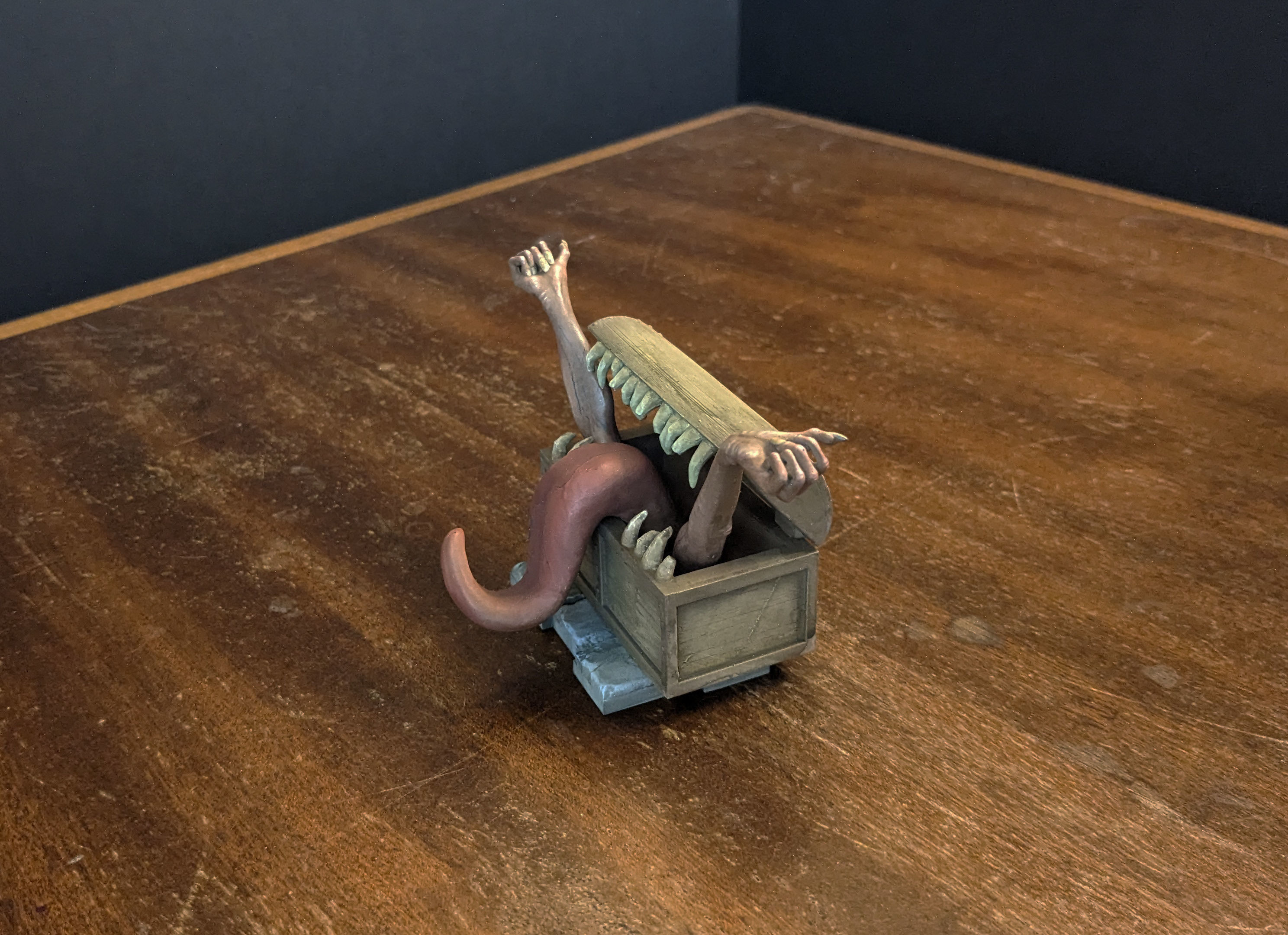 Mimic Dark Souls yawning and standing postures 3D model 3D printable ...