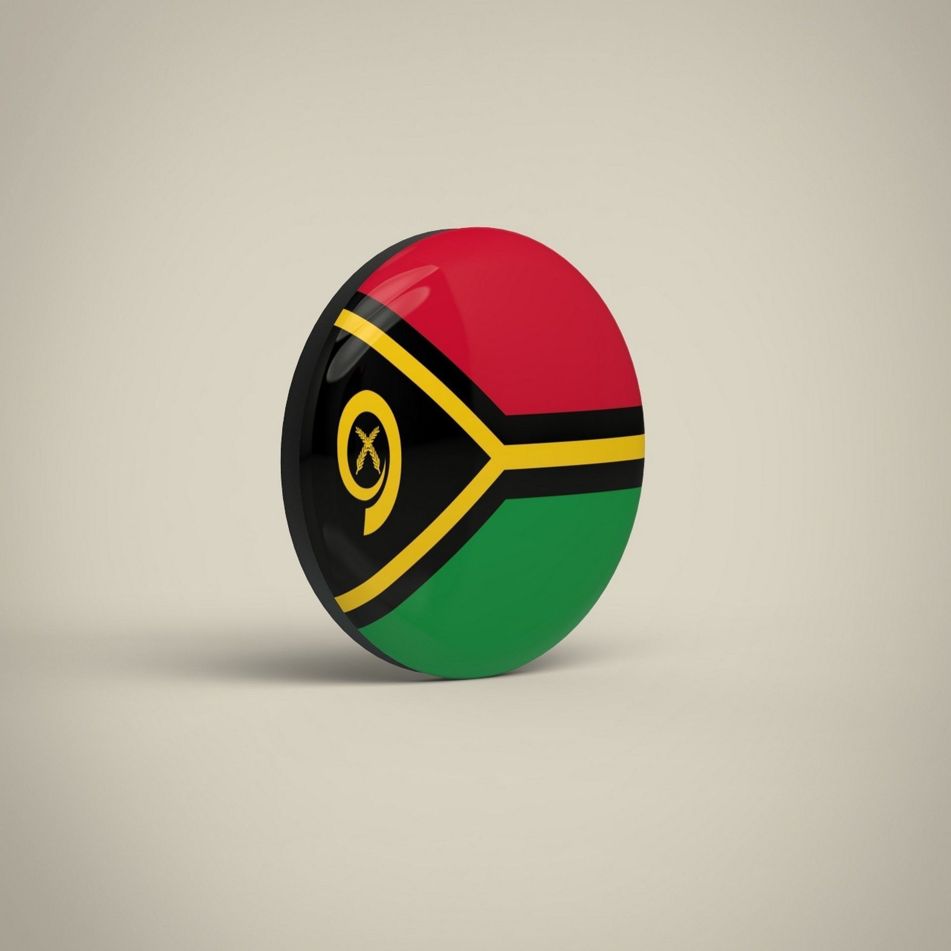 3D model Vanuatu Badge VR / AR / low-poly | CGTrader