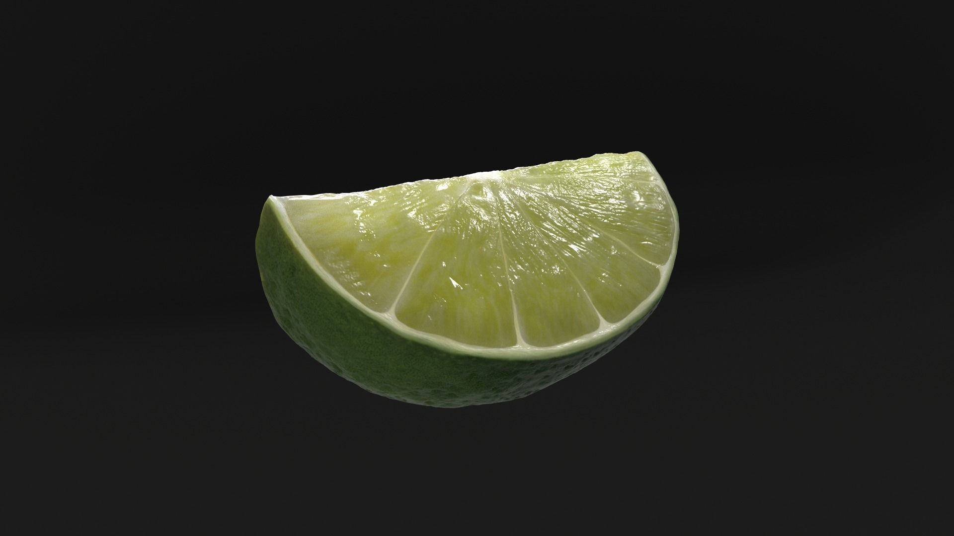 Lime Quarter 3D model | CGTrader