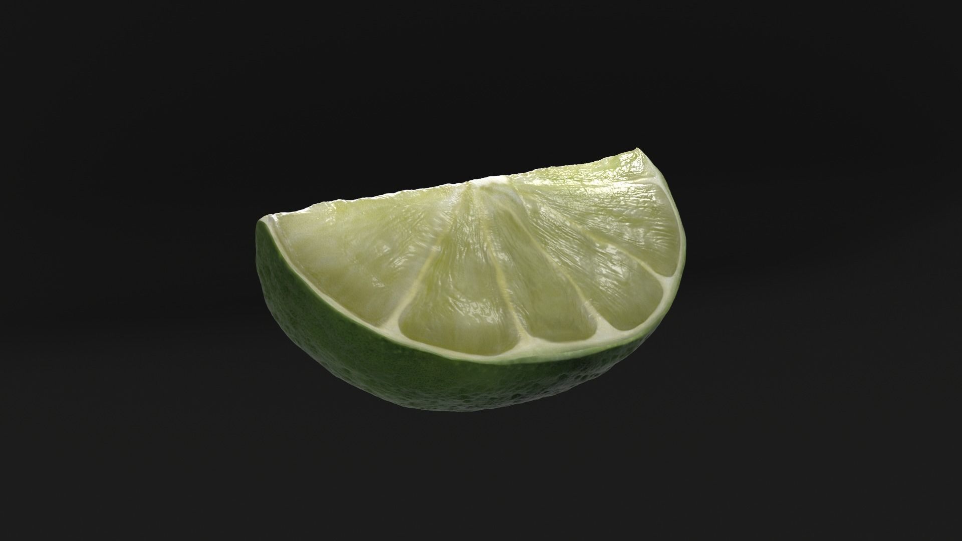 Lime Quarter 3D model | CGTrader