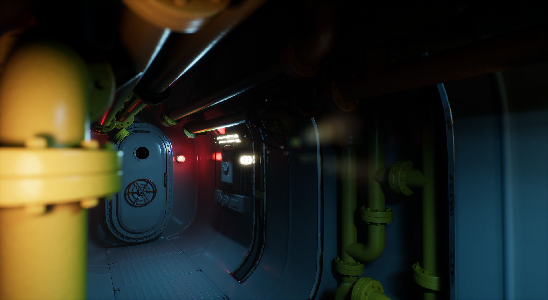 Submarine Ship Interior UE4 3D model | CGTrader