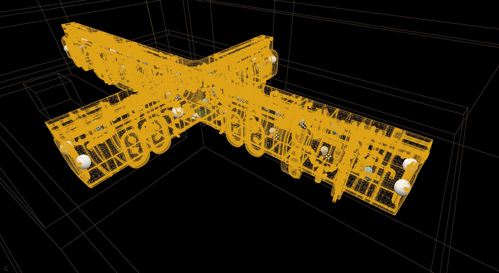 Submarine Ship Interior UE4 3D model | CGTrader