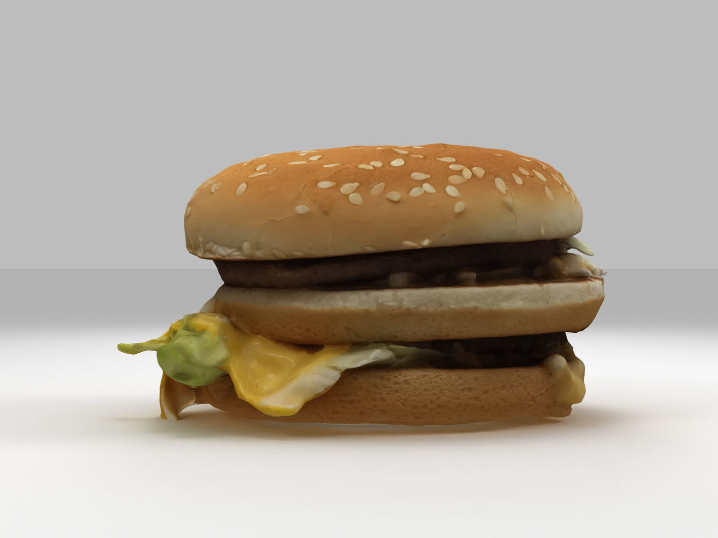 Big Mac 3D model | CGTrader