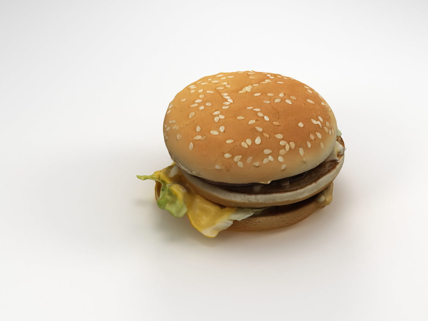Big Mac 3D model | CGTrader