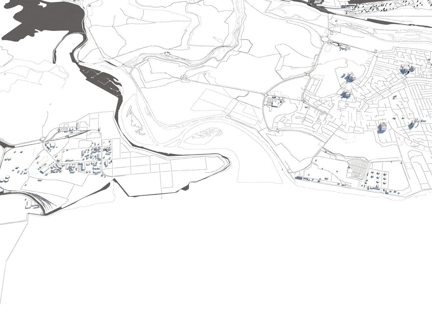 Essex UK 50x50km 3D Area Map 3D model | CGTrader