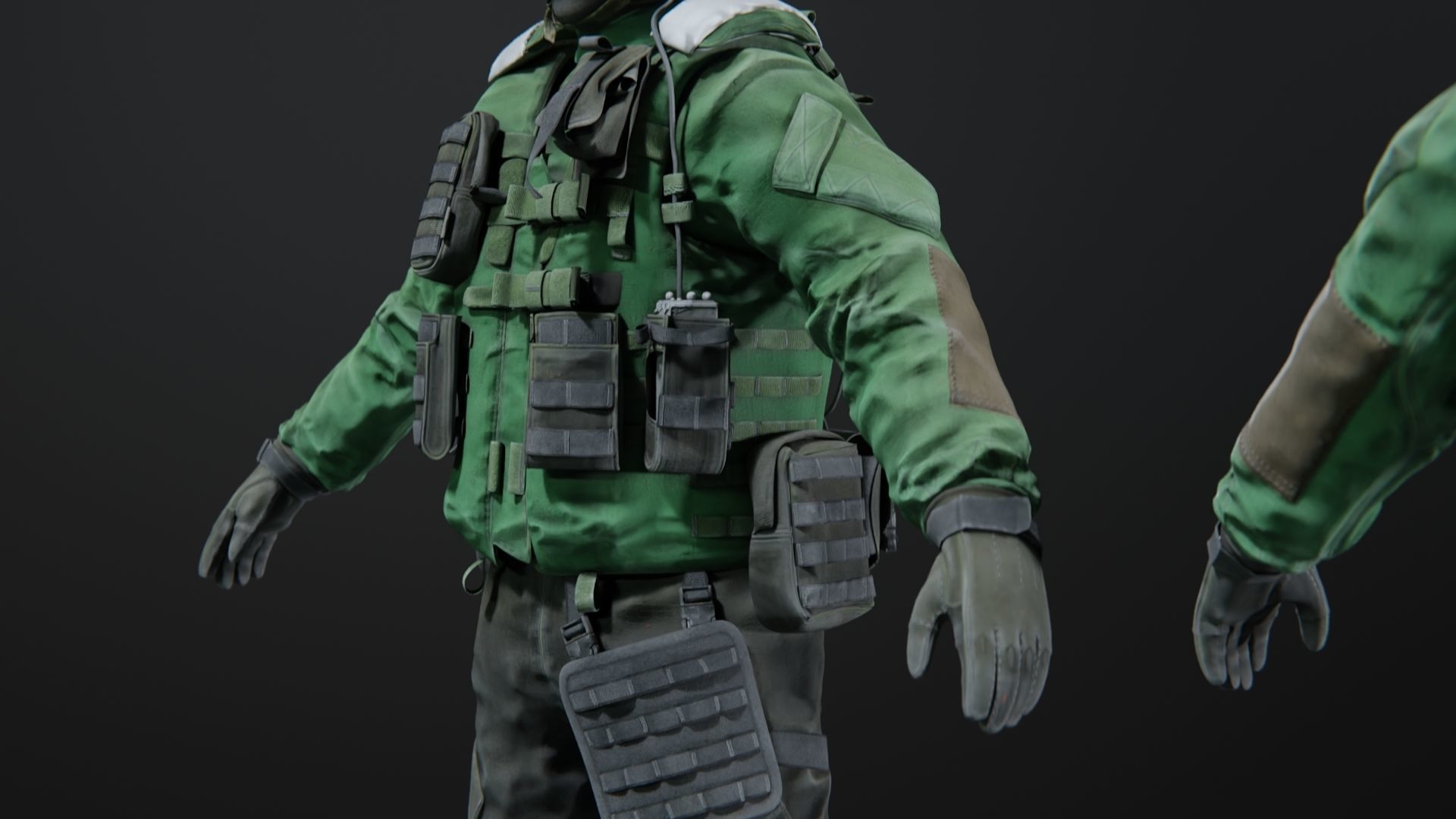 SOLDIER Flight Deck Crew 3D model | CGTrader