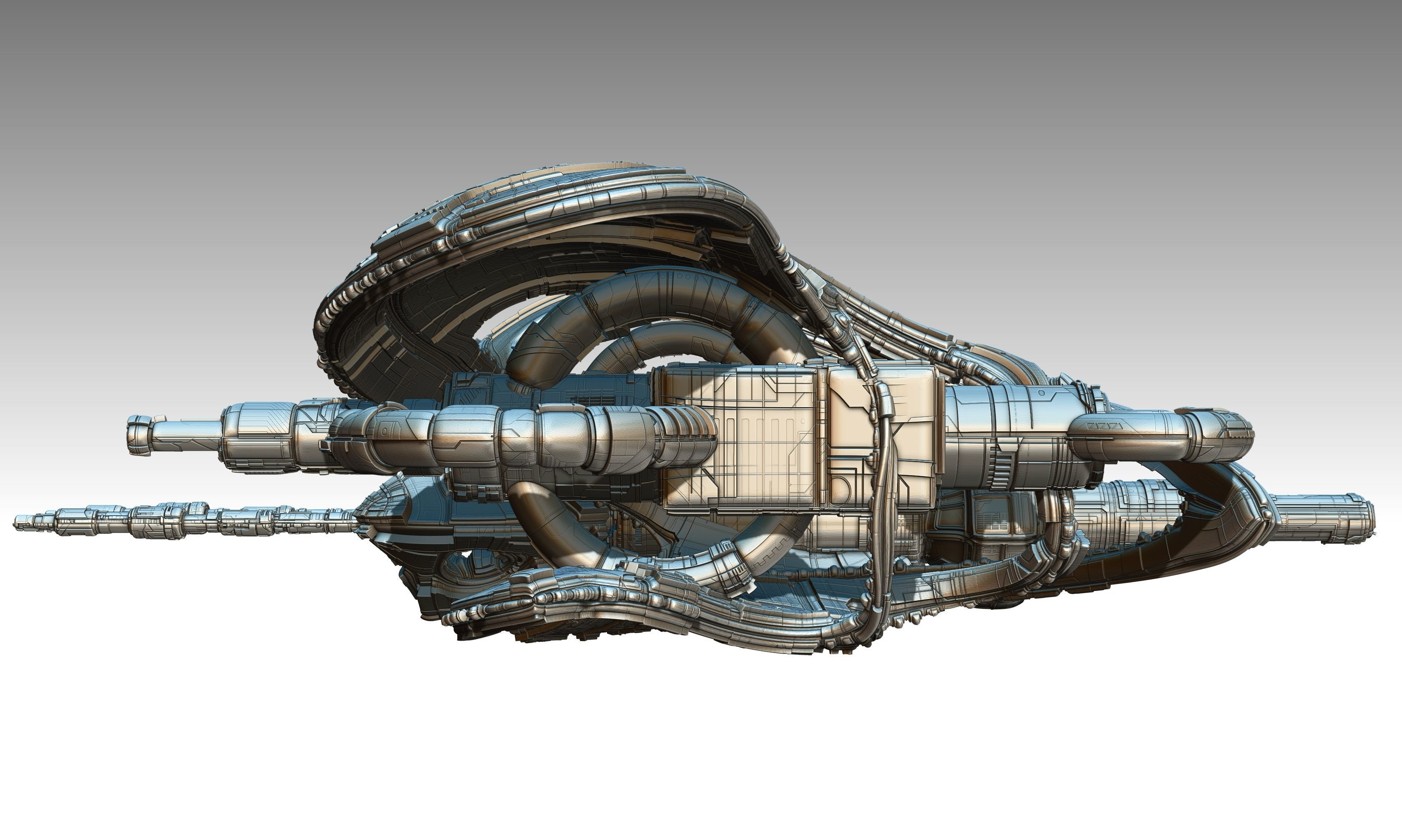 space equipment node 00169 3D model | CGTrader