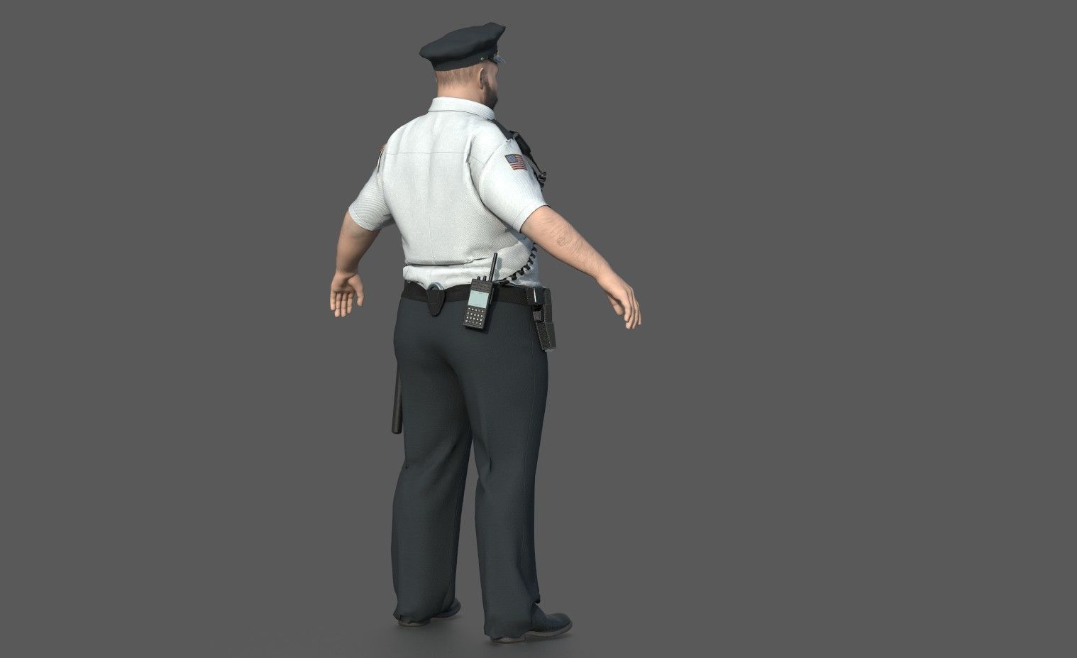 Police Officer 2 3D model | CGTrader