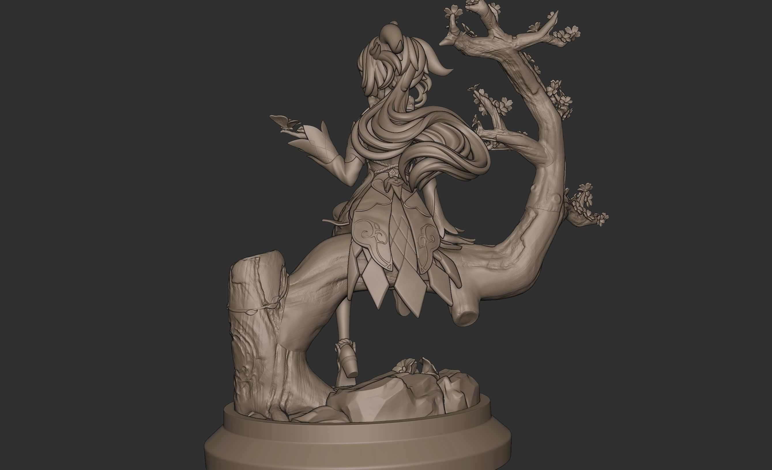 Ganyu - Genshin Impact - Garage Kit 3D model 3D printable | CGTrader