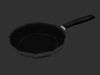 3D model A 3D Low Poly Cartoon Frying Pan VR / AR / low-poly | CGTrader