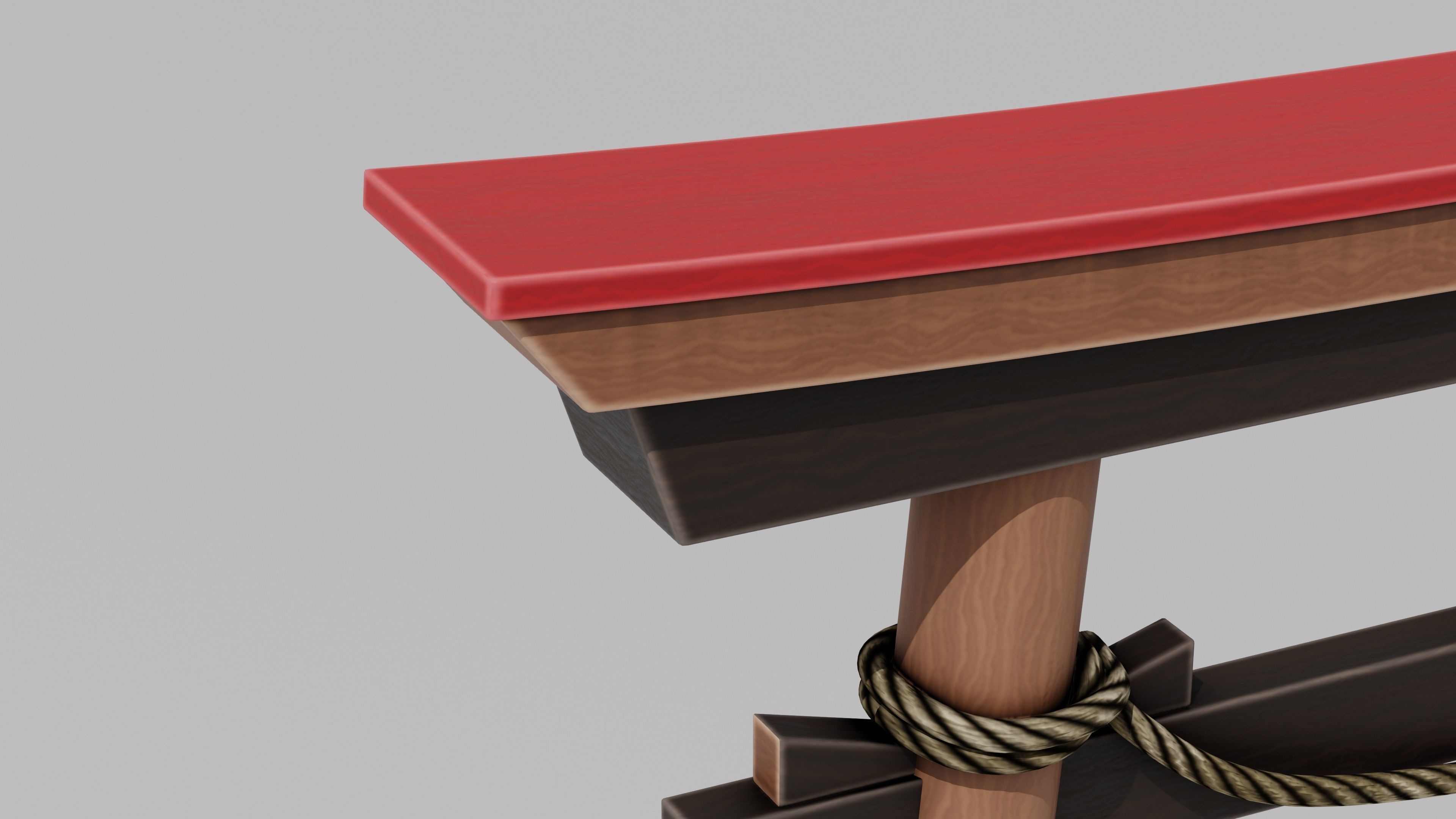 3D model Japanese Furniture Kit - Torii Gate VR / AR / low-poly | CGTrader