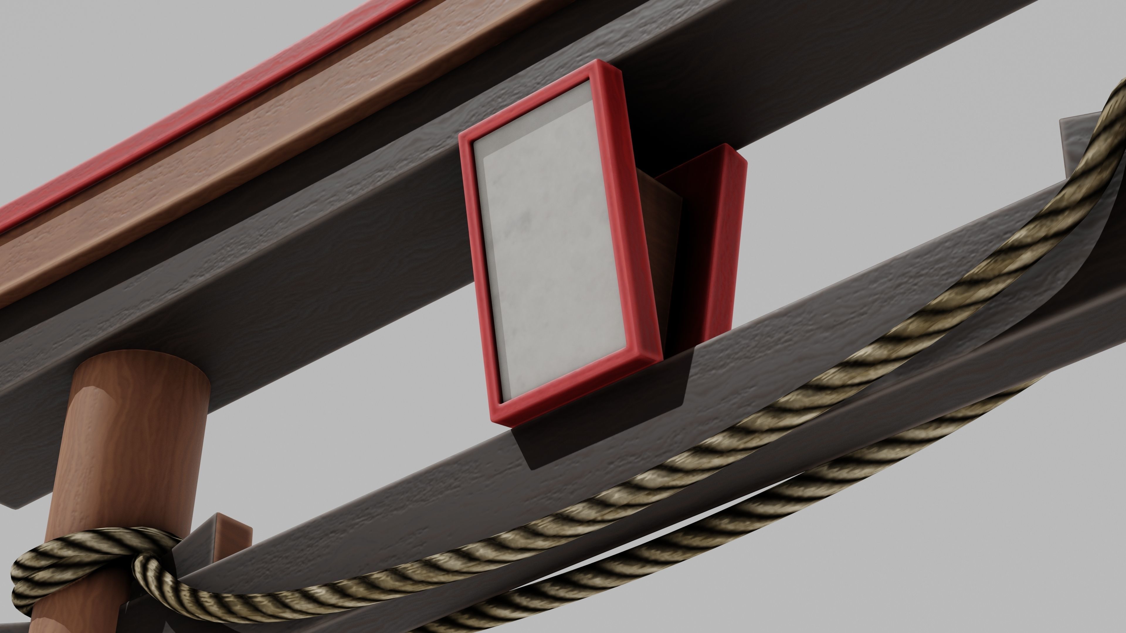 3D model Japanese Furniture Kit - Torii Gate VR / AR / low-poly | CGTrader