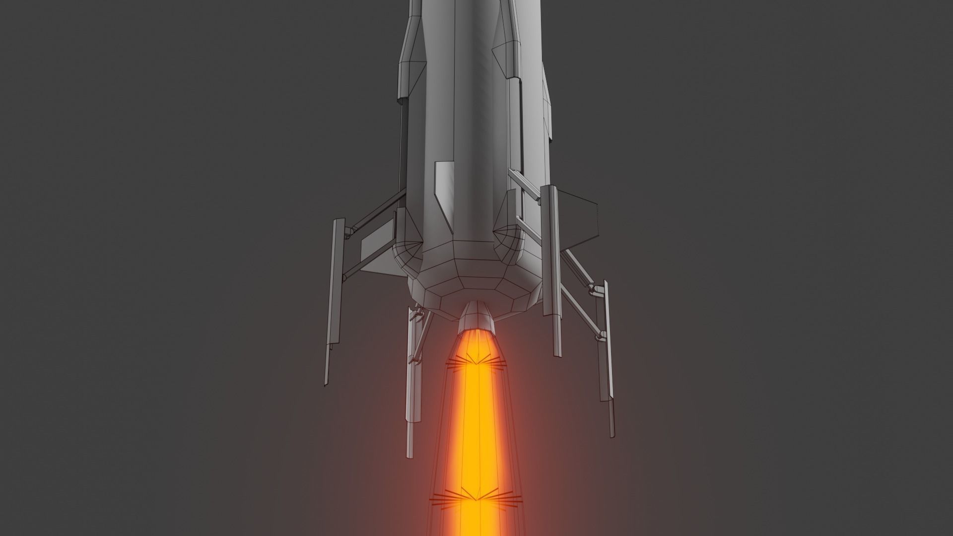 3D model New Shepard - Low Poly VR / AR / low-poly | CGTrader