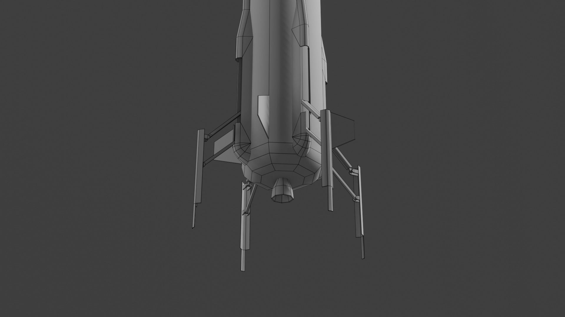 3D model New Shepard - Low Poly VR / AR / low-poly | CGTrader