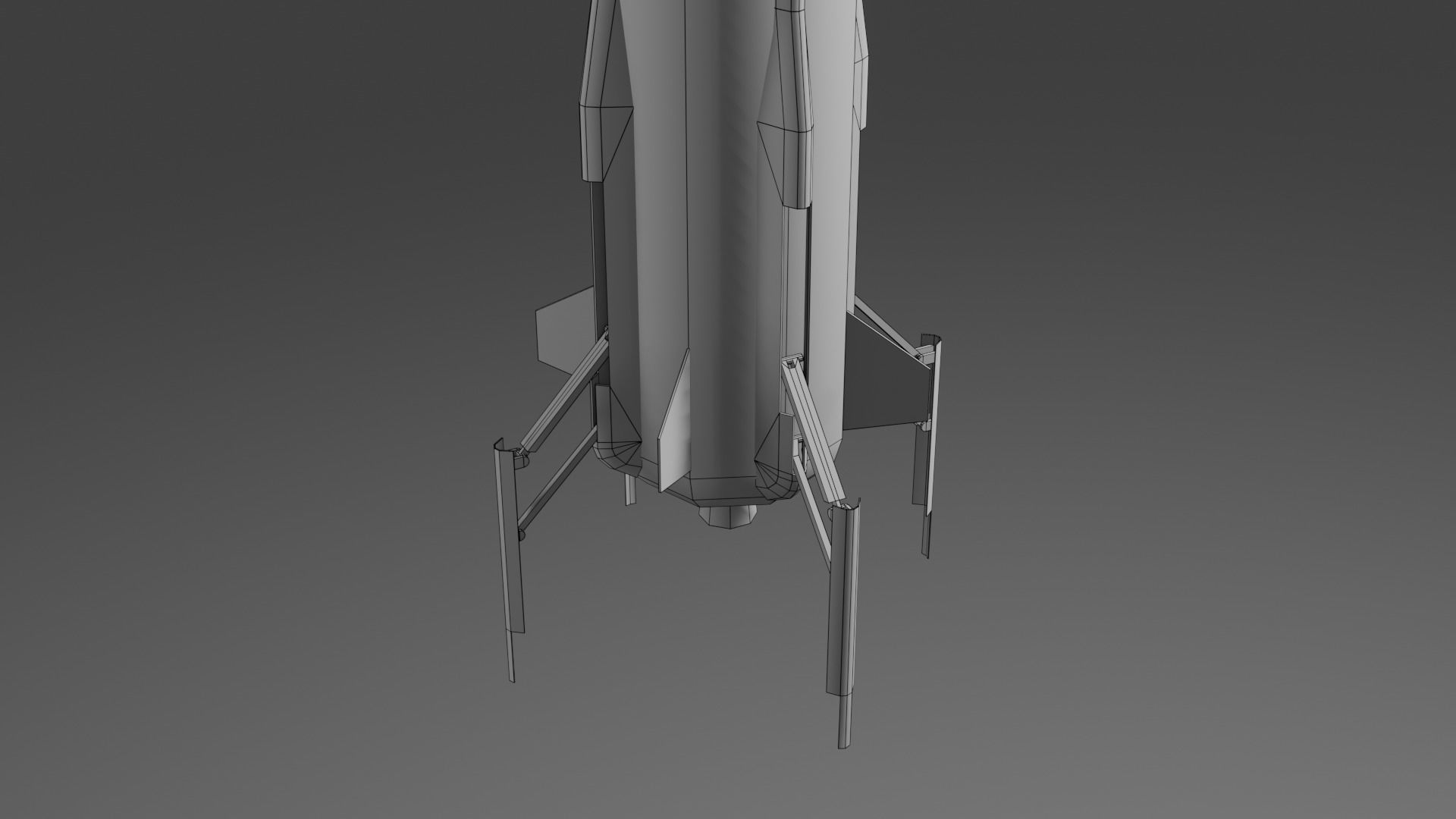 3D model New Shepard - Low Poly VR / AR / low-poly | CGTrader