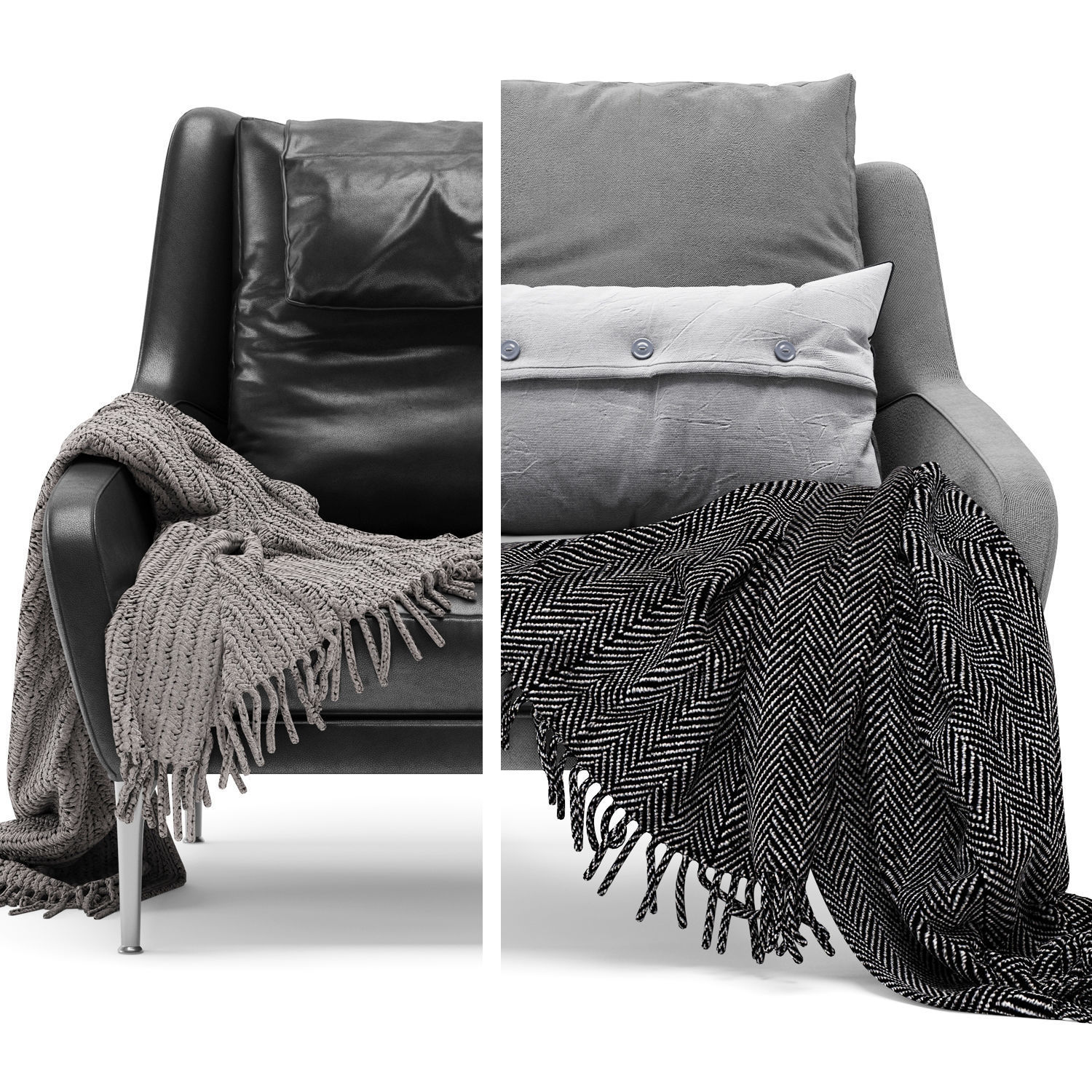 Edouard Armchair 3D model | CGTrader