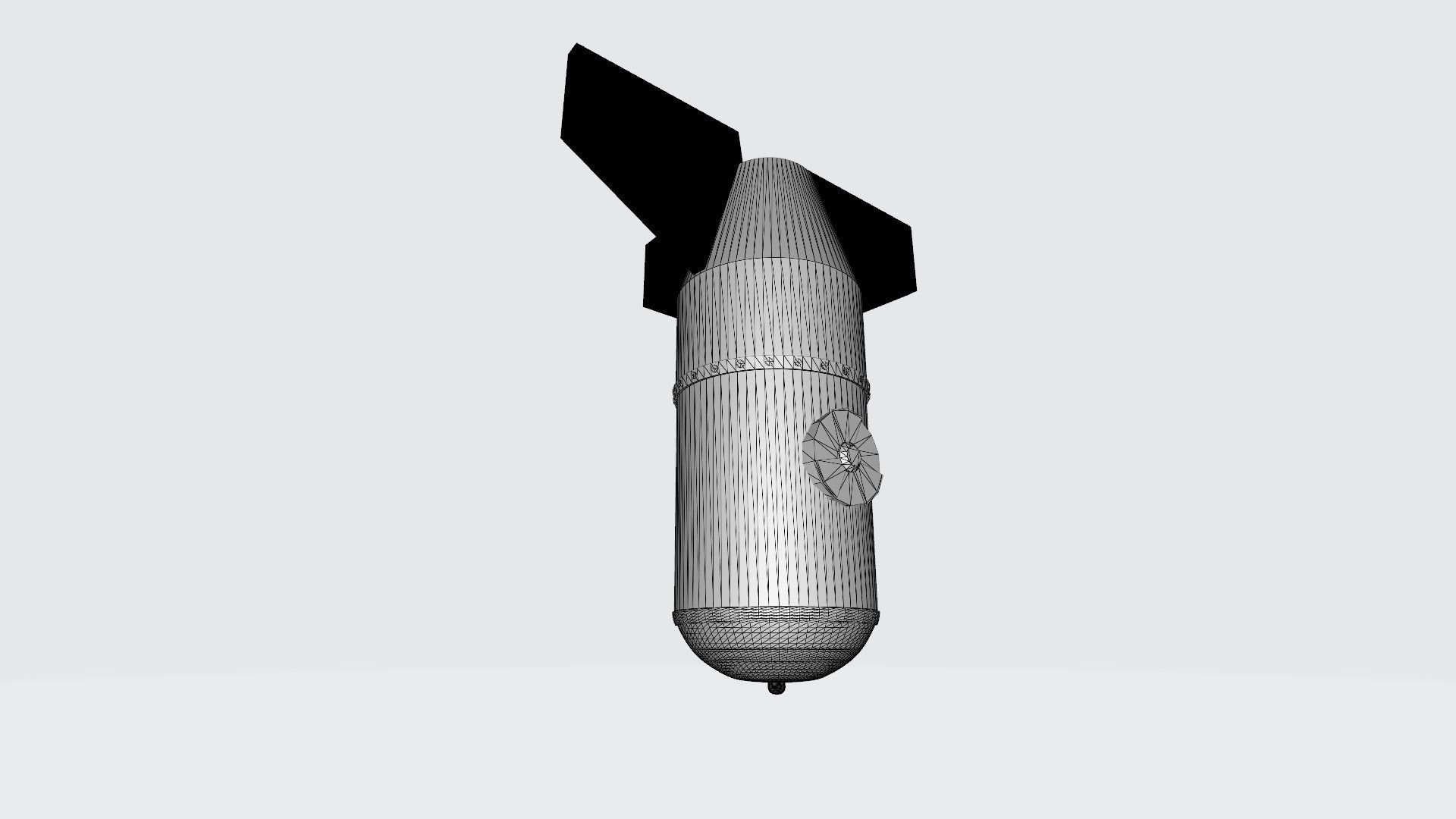 3D model Nuclear bomb missile VR / AR / low-poly | CGTrader