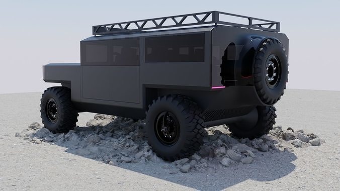Hummer Vision 3D model | CGTrader