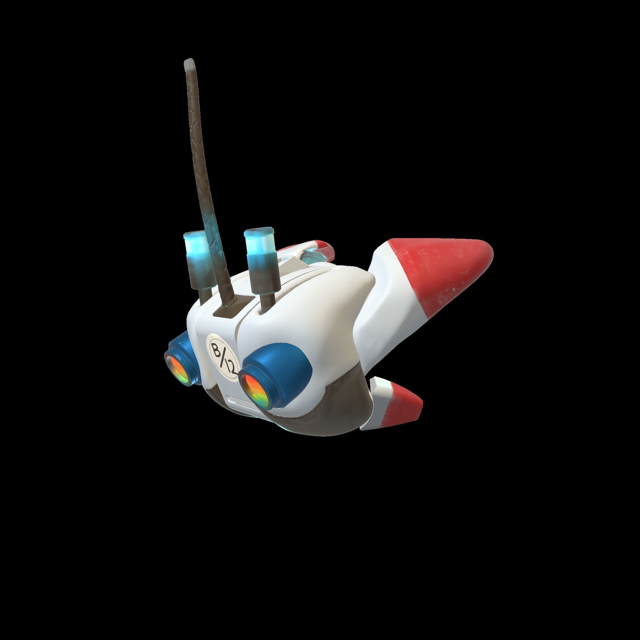 B-12 drone from Stray 3D model 3D printable | CGTrader