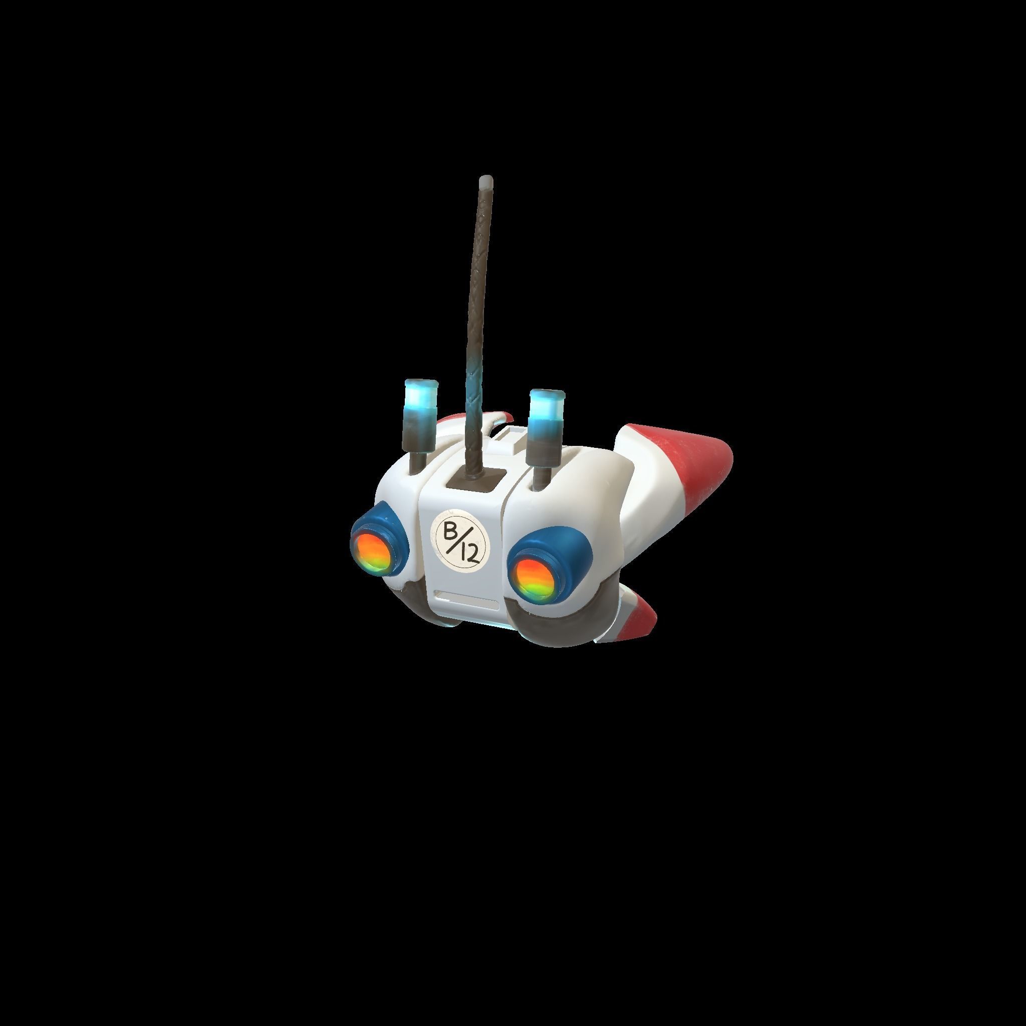 B-12 drone from Stray 3D model 3D printable | CGTrader