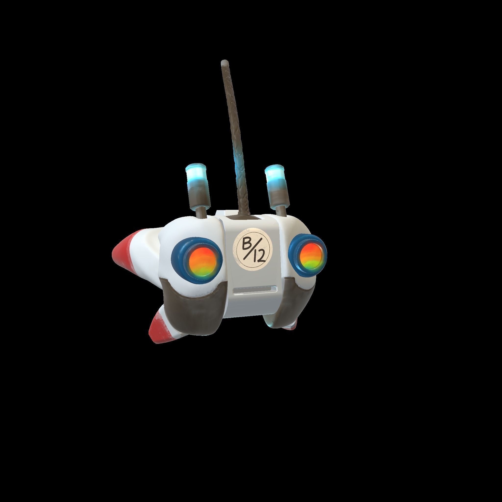 B-12 drone from Stray 3D model 3D printable | CGTrader