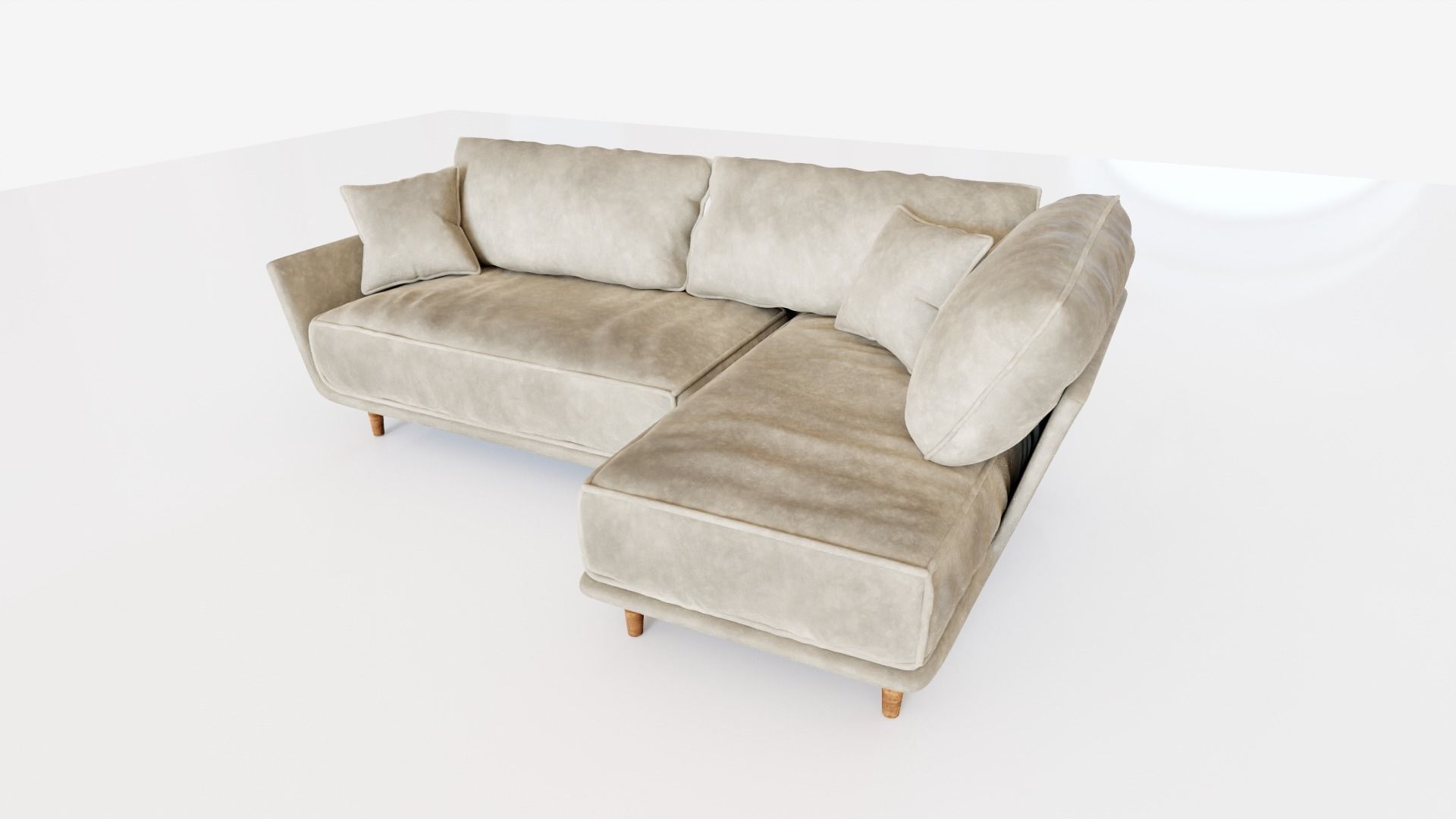 sofa couch free 3D model | CGTrader