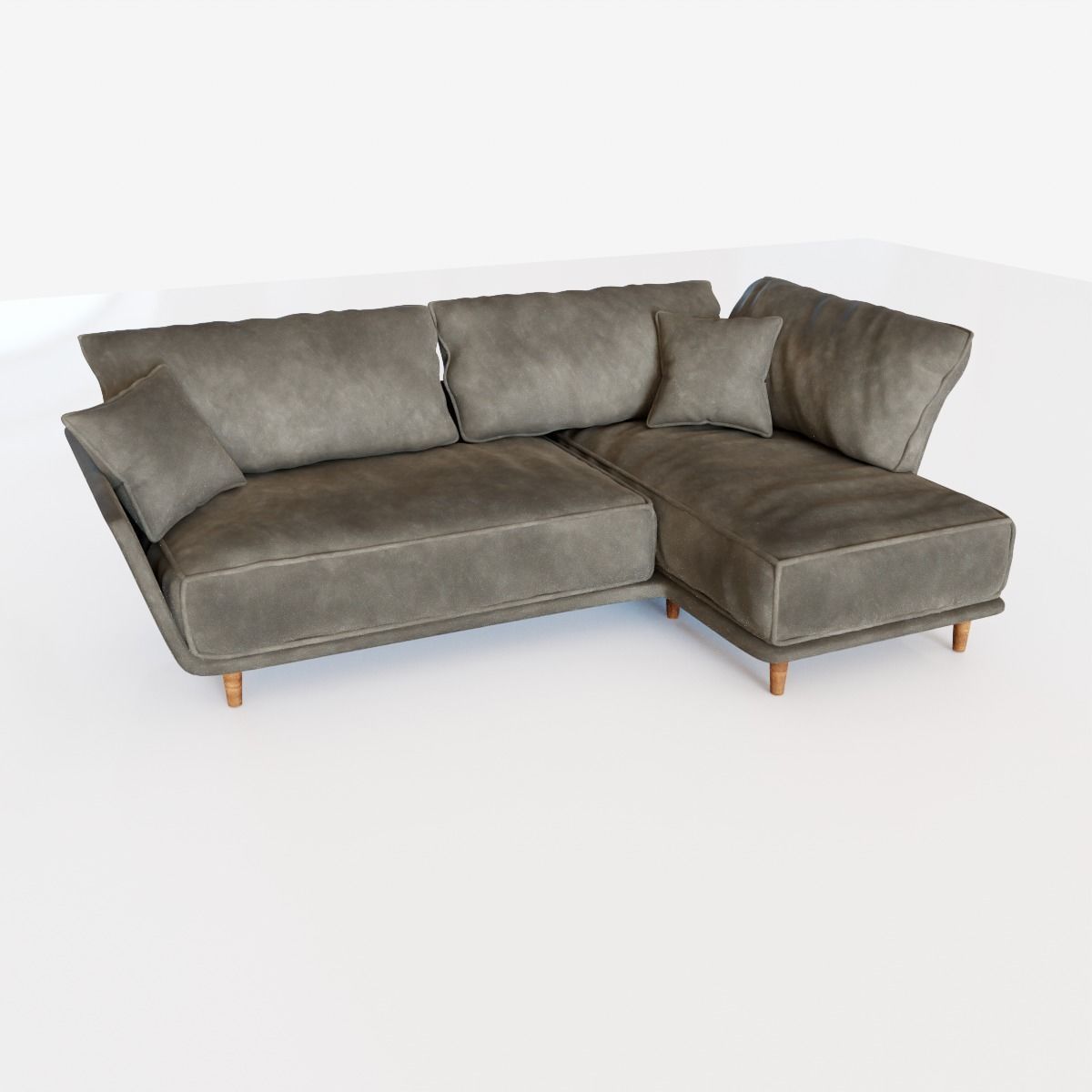 sofa couch free 3D model | CGTrader