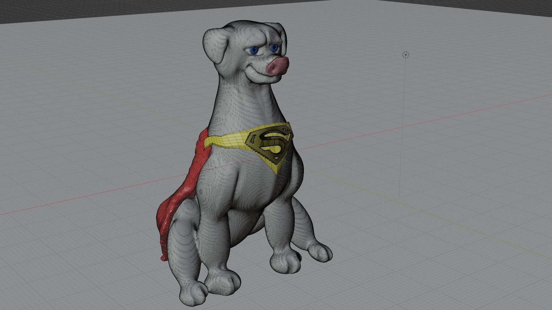 Krypto the Superdog - 3d print ready free 3D model 3D printable | CGTrader