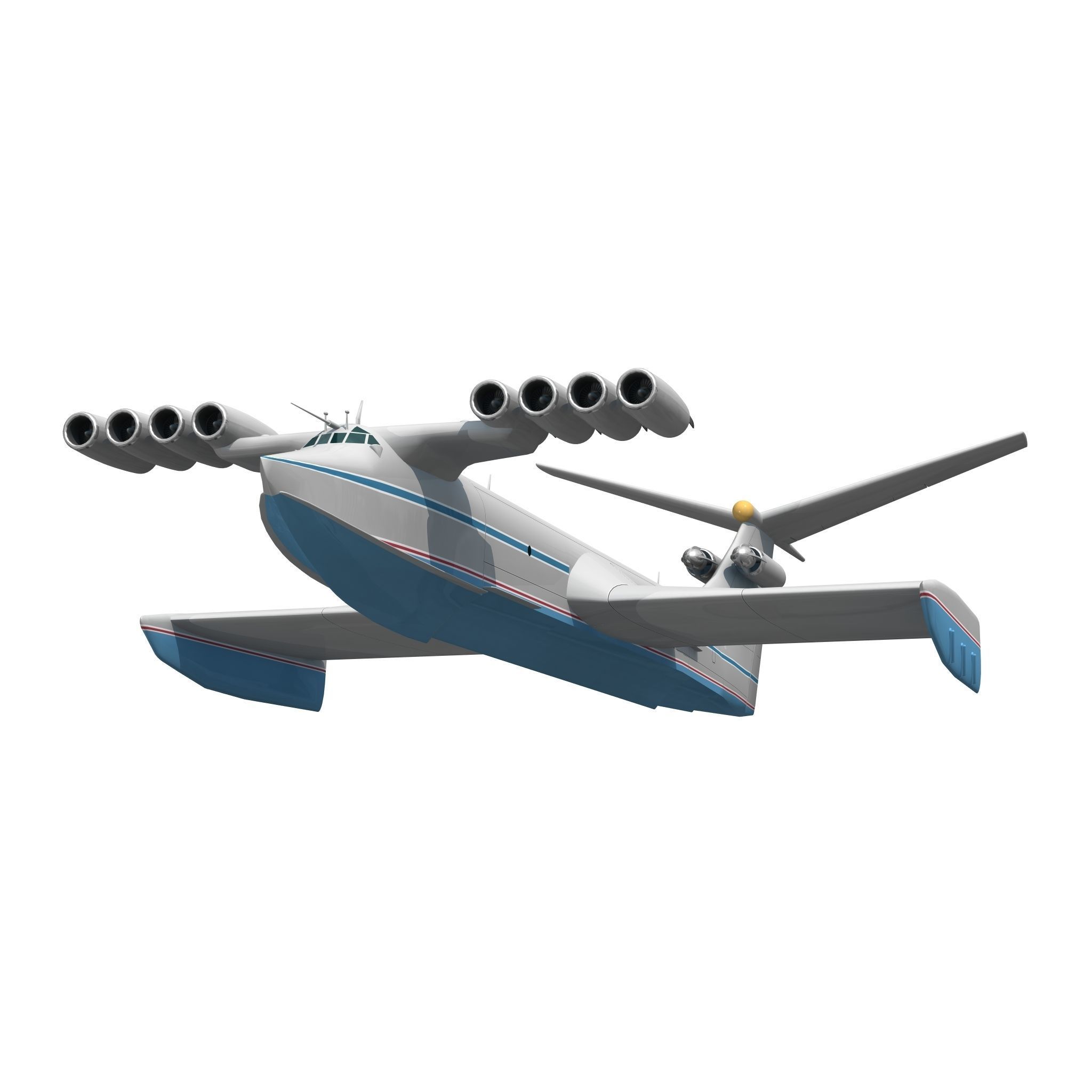 KM Ekranoplan 3D model | CGTrader