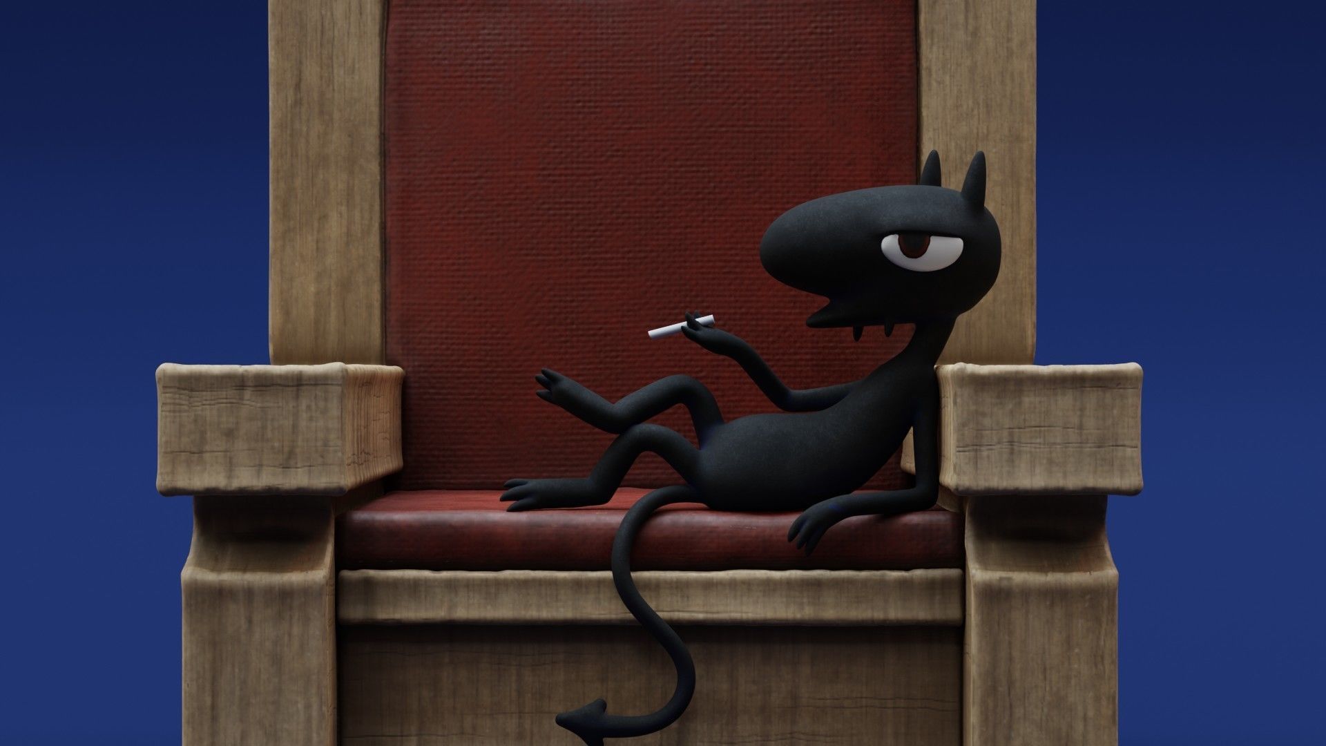 Disenchantment Luci Throne 3D model 3D printable | CGTrader