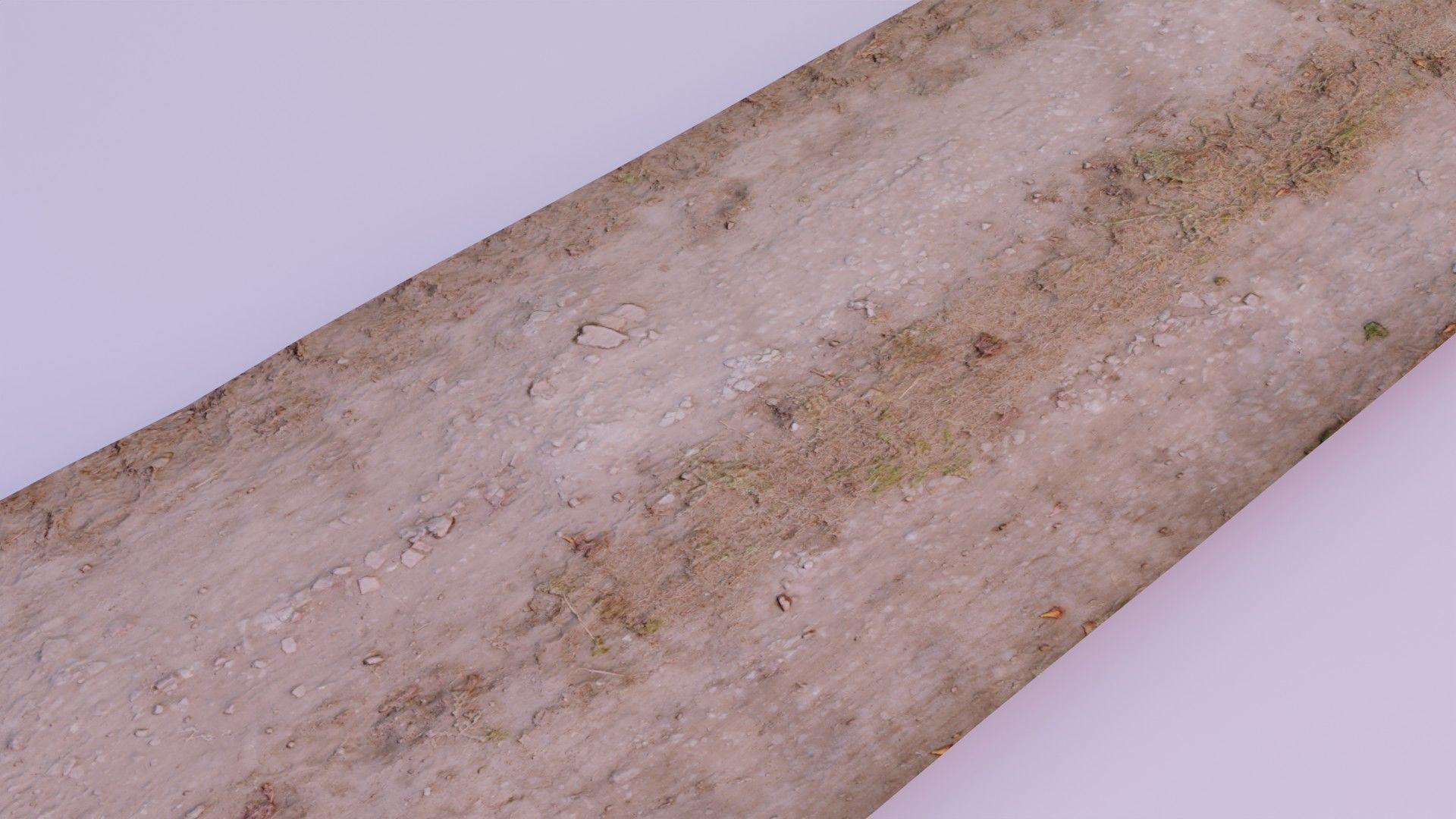 3D model Country road scan VR / AR / low-poly | CGTrader