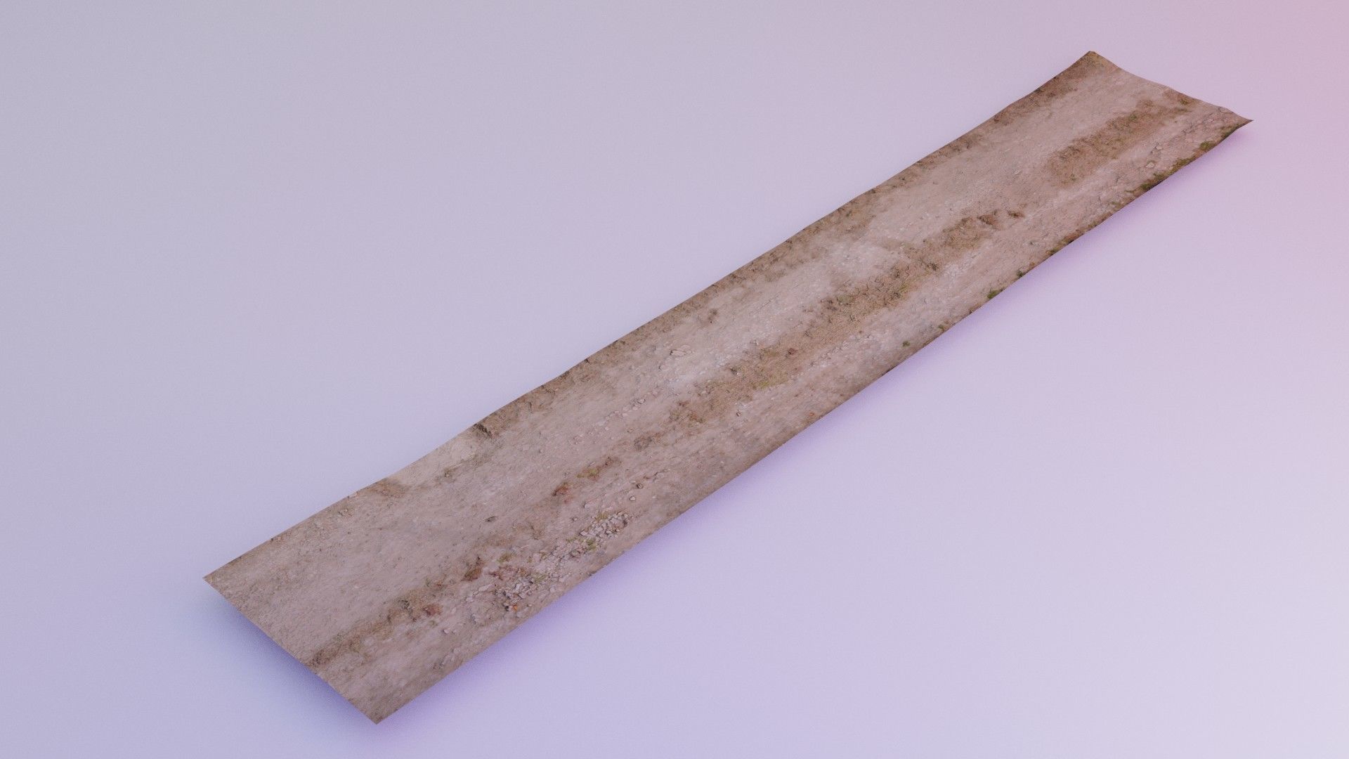 3D model Country road scan VR / AR / low-poly | CGTrader