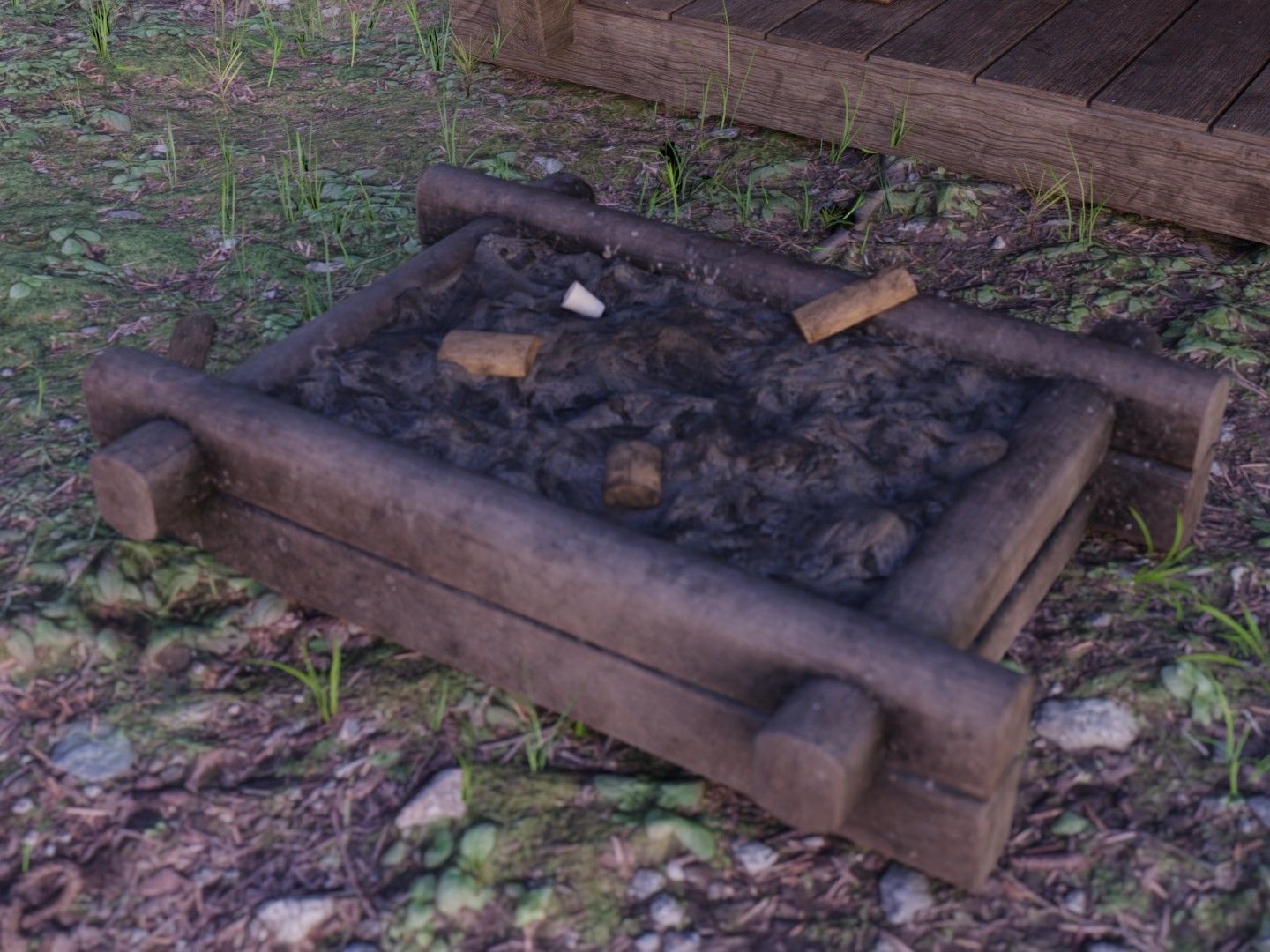 3D model Wind protection forest shelter VR / AR / low-poly | CGTrader