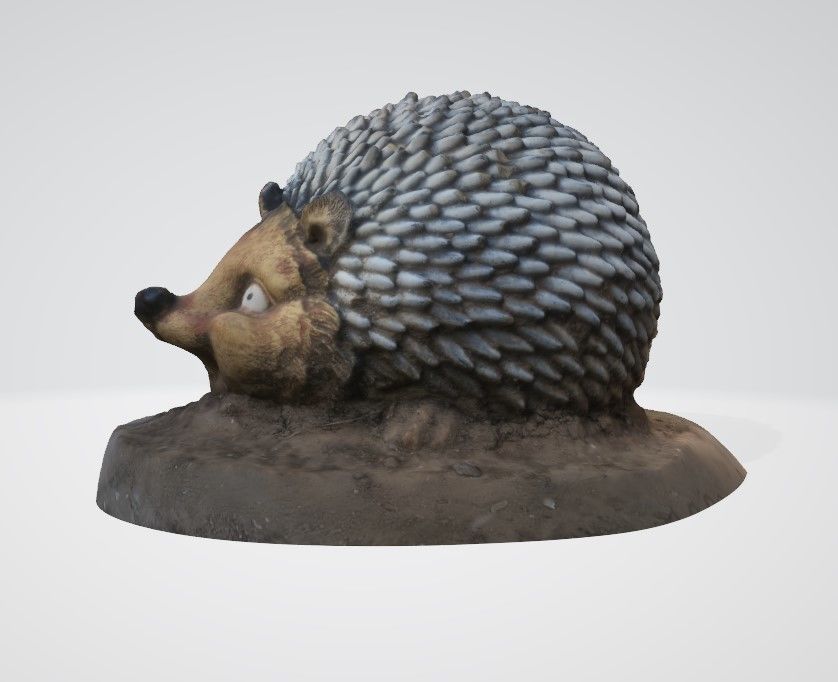 Hedgehog2 figurine of hedgehog 3D model | CGTrader