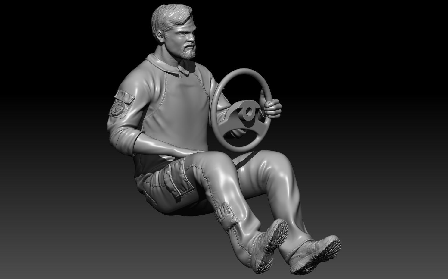 NATO CREW DRIVER 3D model 3D printable | CGTrader
