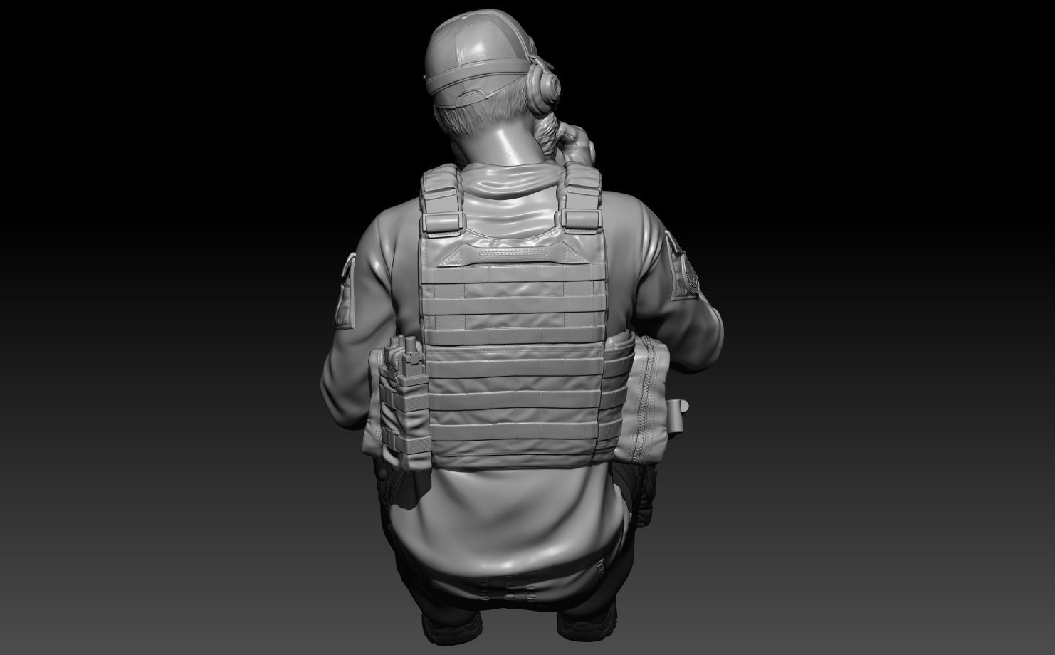 NATO CREW COMMANDER 3D model 3D printable | CGTrader