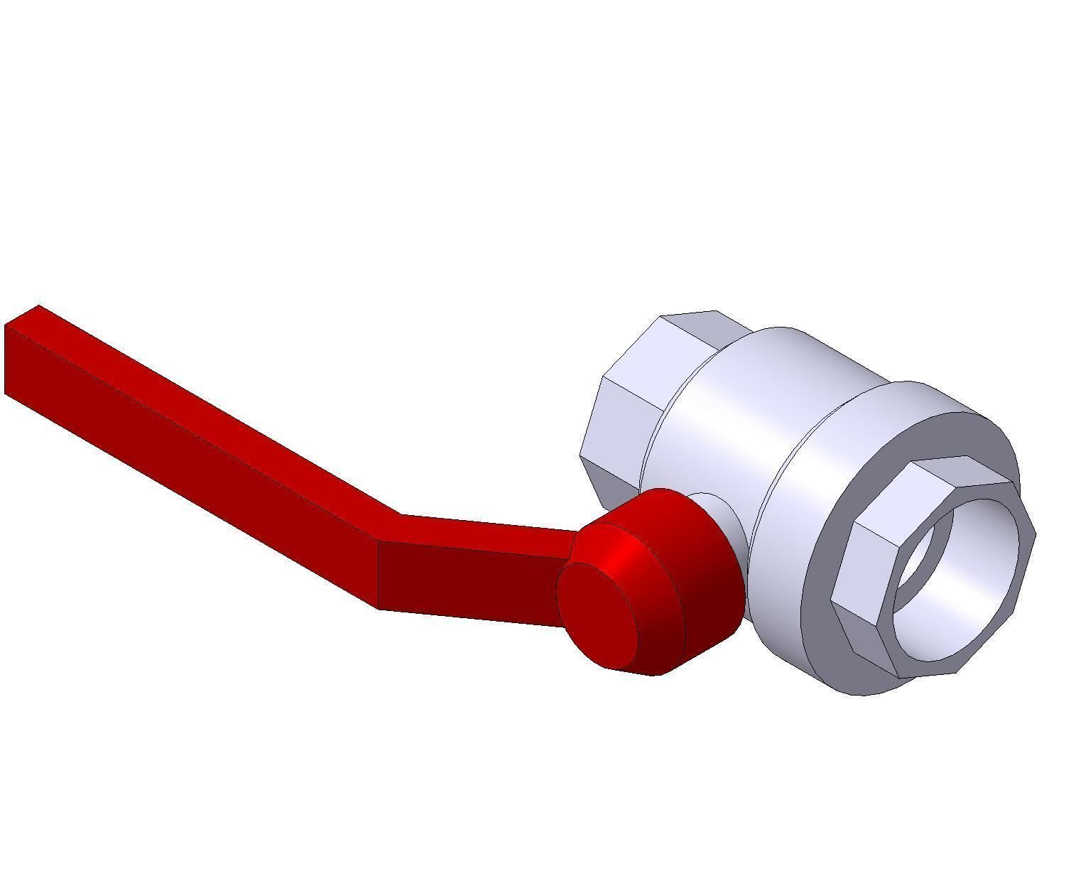 Ball Valve Bugatti 300 series 2 inch 3D model | CGTrader