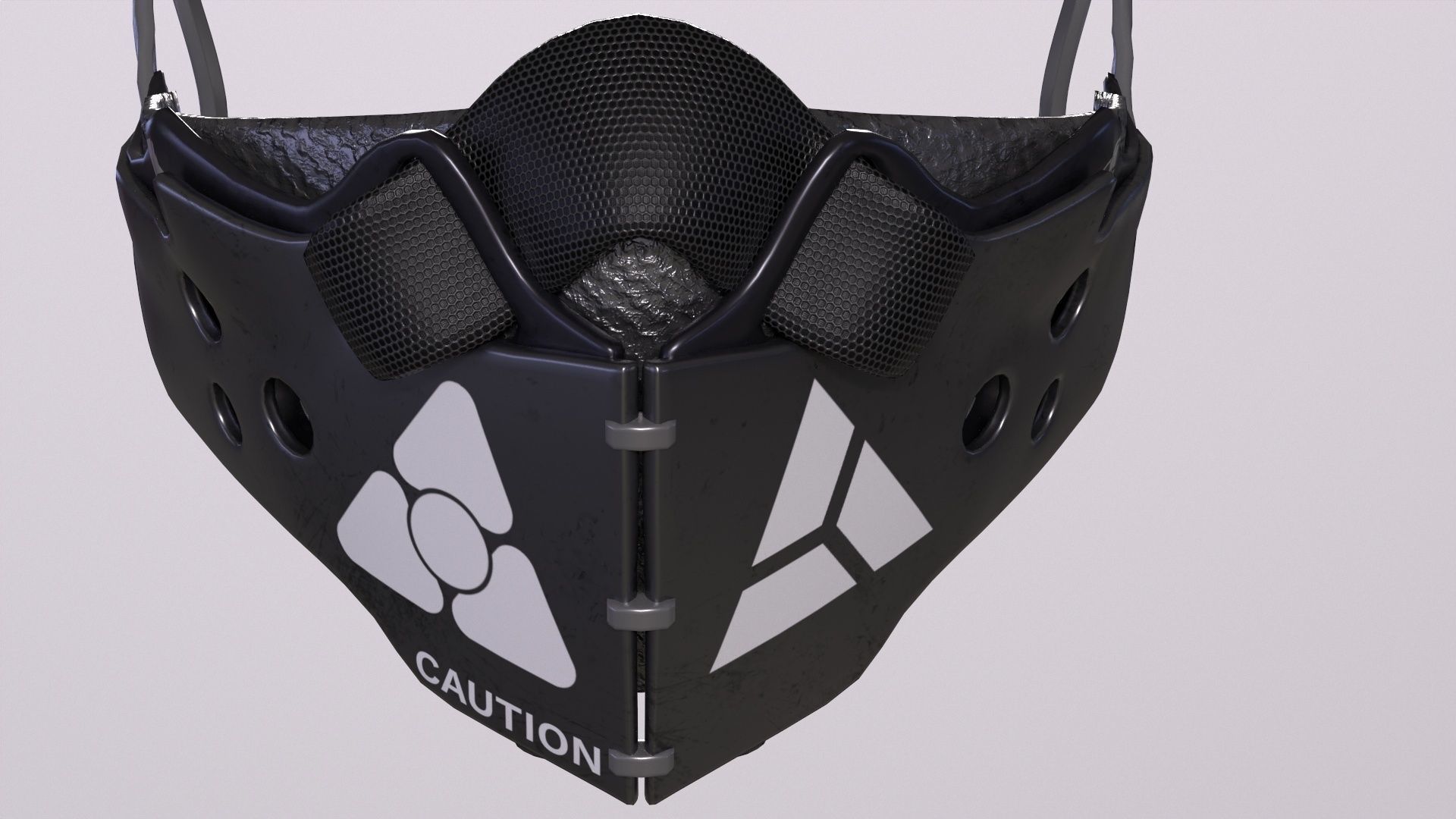 3D model Facemask Techwear Scifi Cyberpunk VR / AR / low-poly | CGTrader