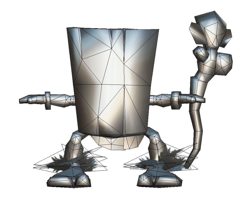 3D model Low Poly Cartoon Creature Mask VR / AR / low-poly | CGTrader