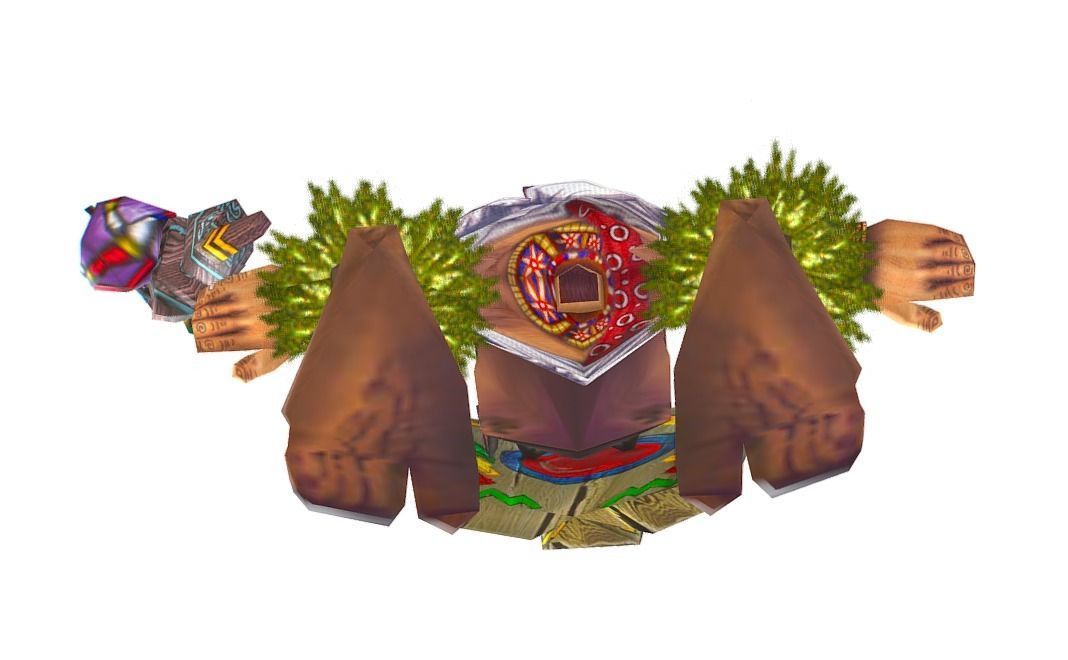 3D model Low Poly Cartoon Creature Mask VR / AR / low-poly | CGTrader