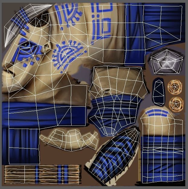 3D model Low Poly Cartoon Creature Enemy Pygmy VR / AR / low-poly ...