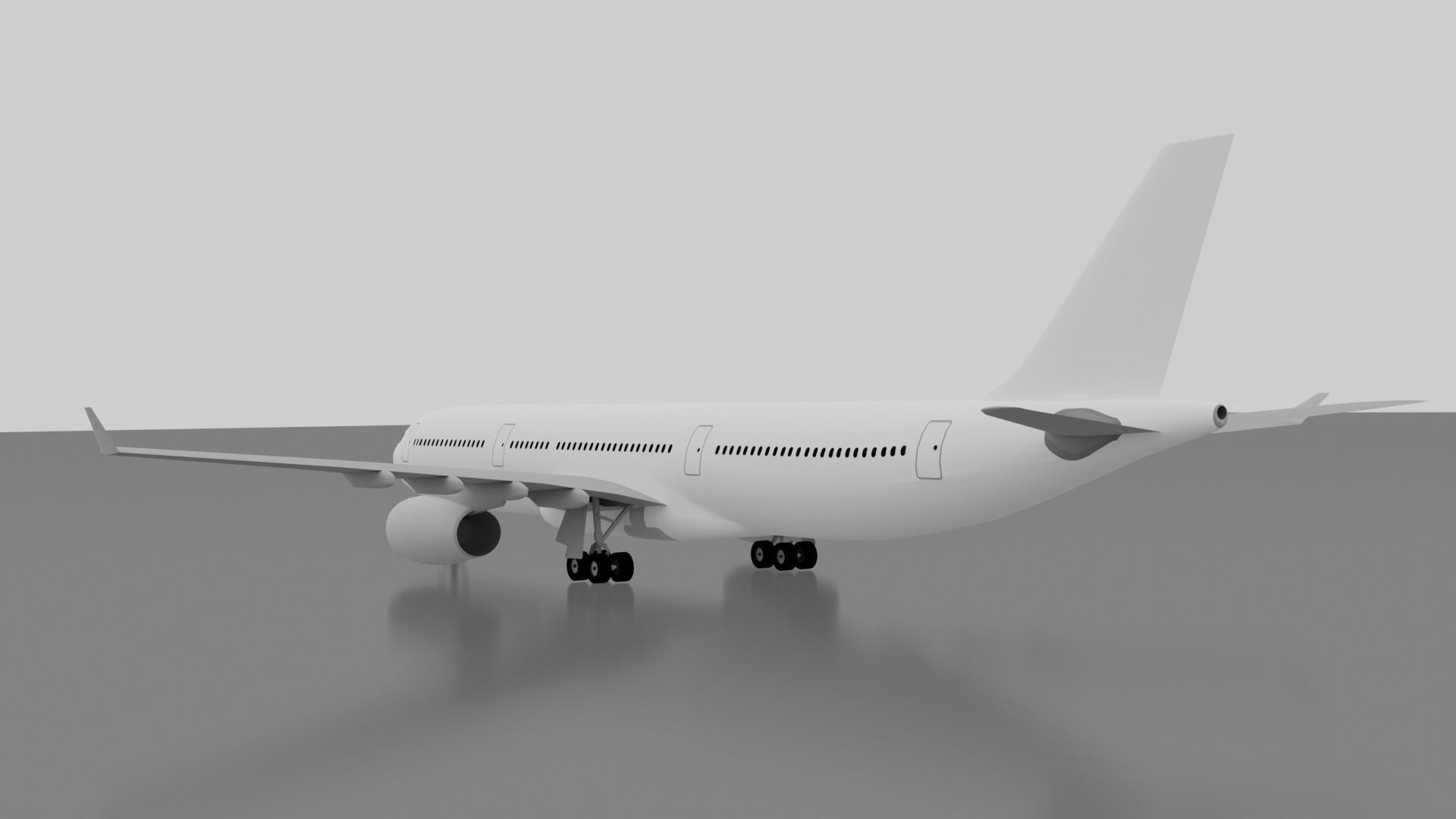 Airbus A330-200 3D model | CGTrader