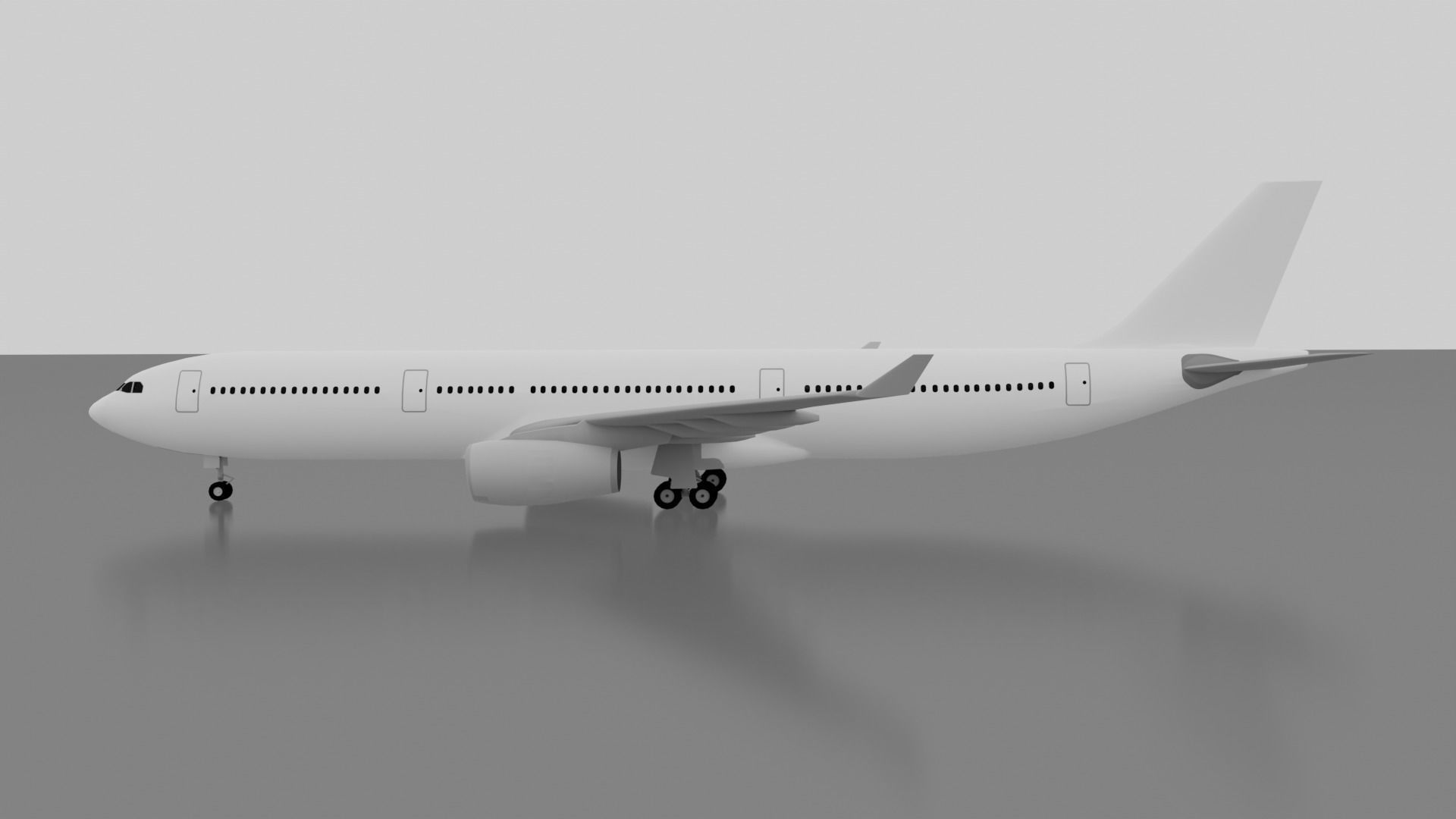 Airbus A330-200 3D model | CGTrader