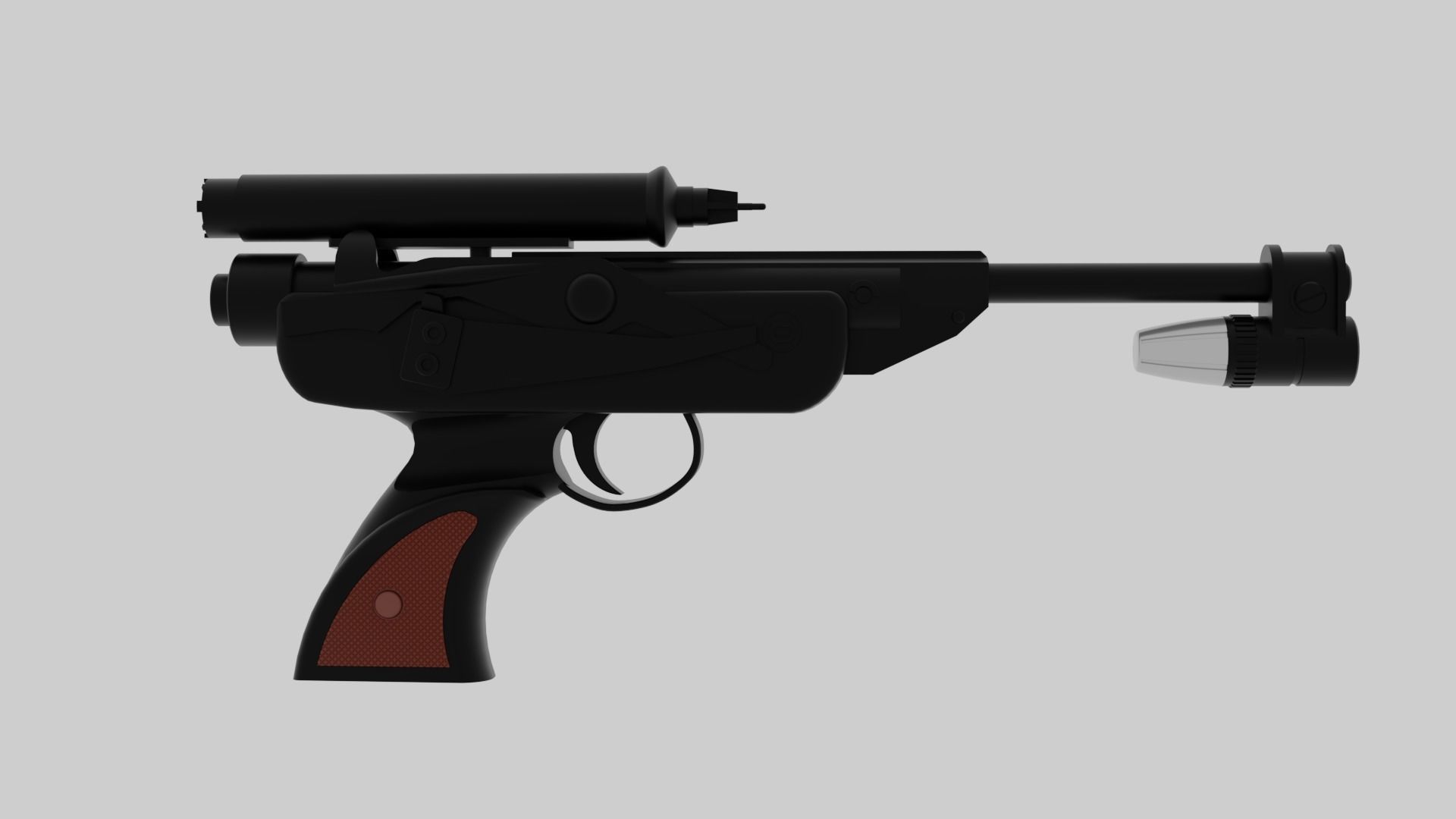 DL-18 Blaster 3D model | CGTrader