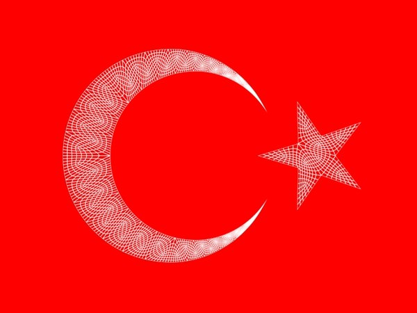 Turkish crescent star free 3D model | CGTrader