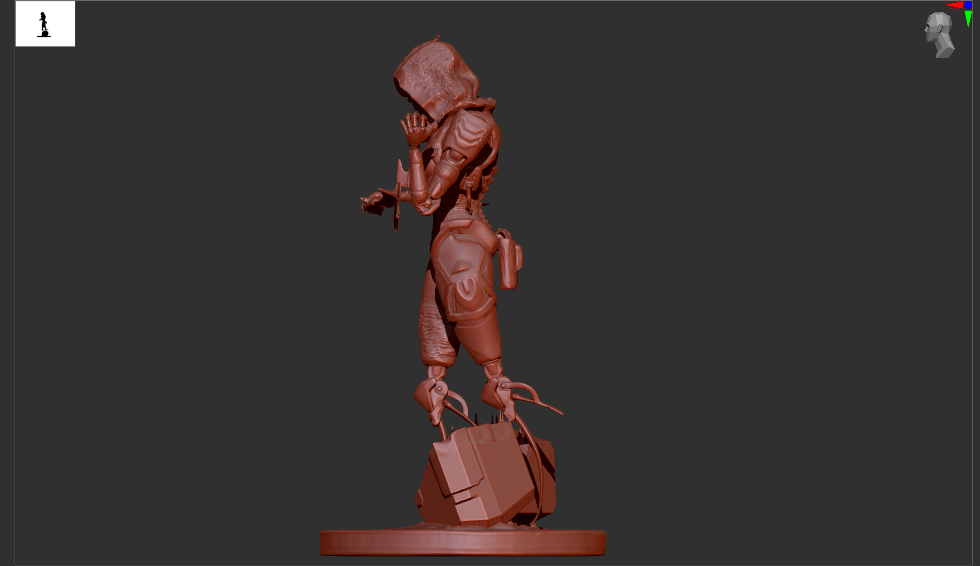 Apex Legends Ash 3D print OBJ STL 3D model 3D printable | CGTrader